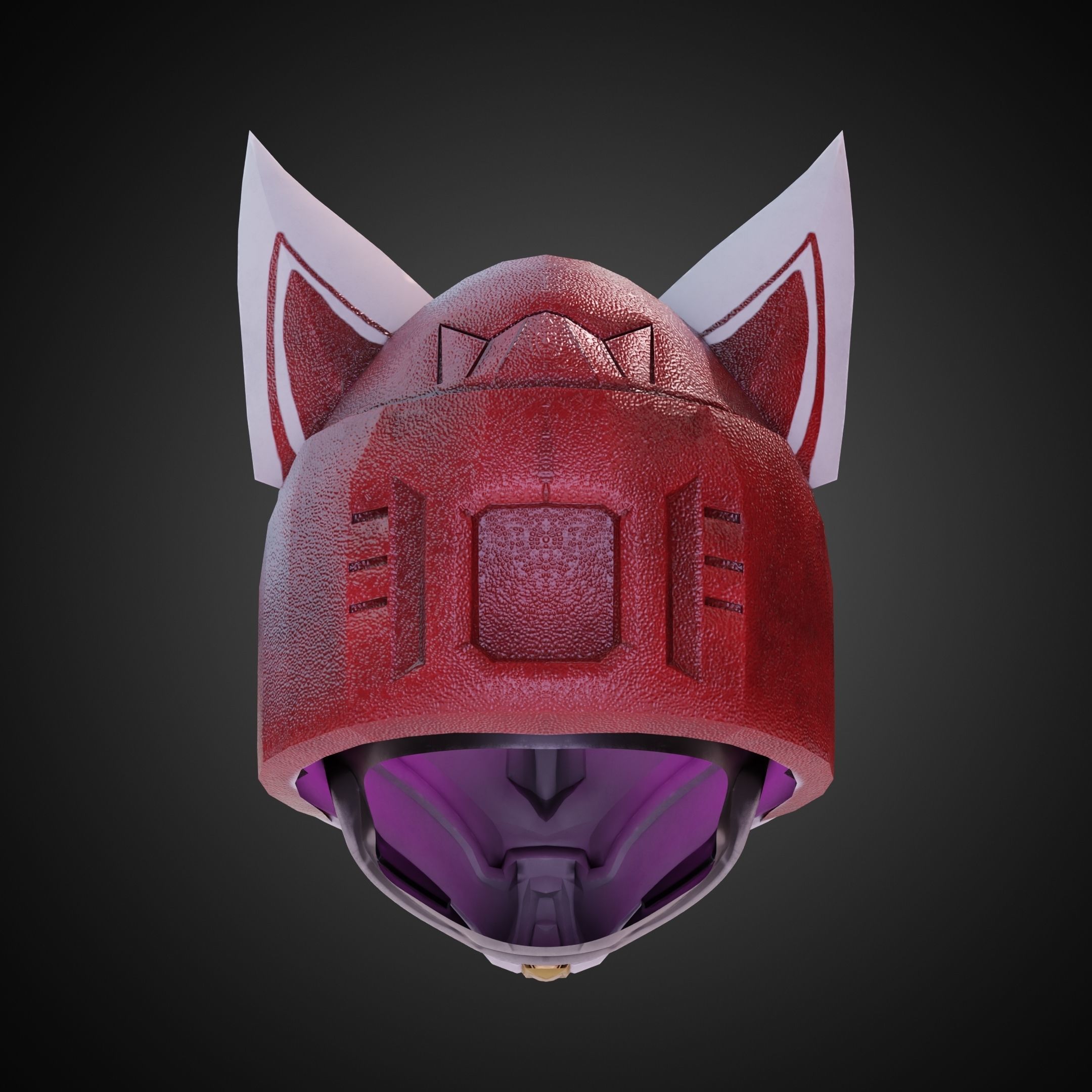 Destiny 2 Kitsune Warlock Helmet for Cosplay 3D model 3D printable ...