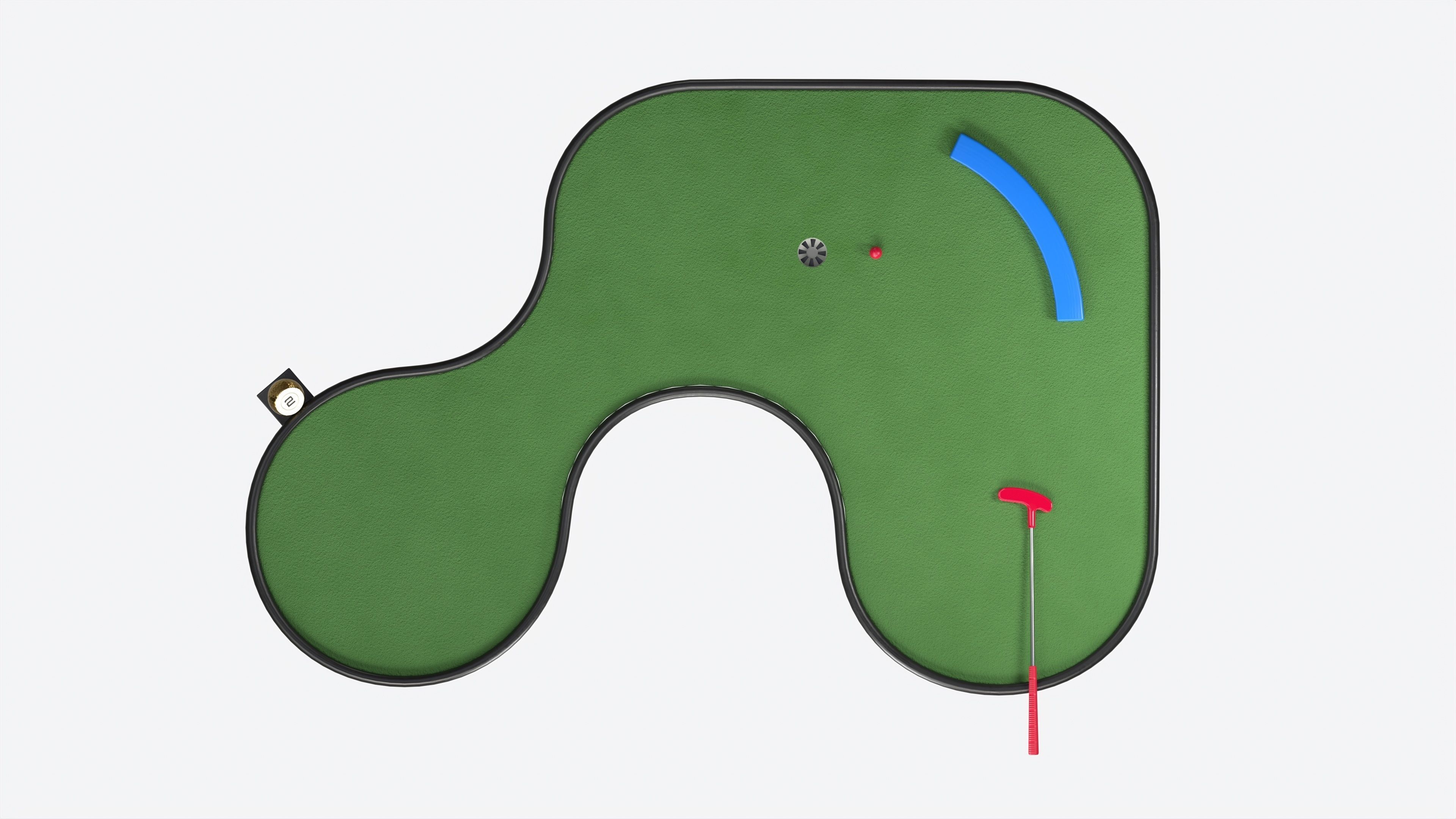 Miniature Golf Course 02 3D model | CGTrader