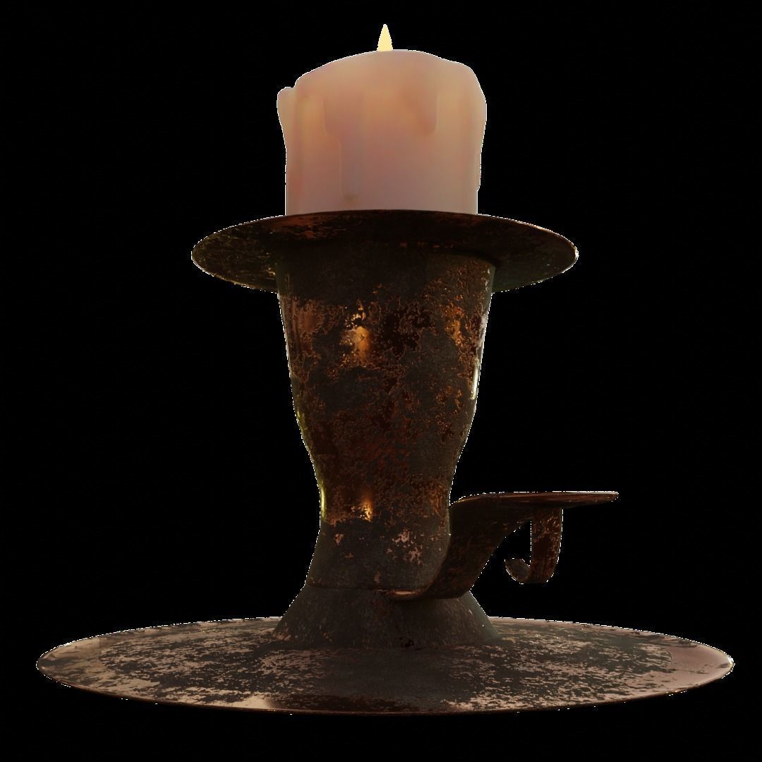 3D model Candle Flame 3D animated VR / AR / low-poly | CGTrader