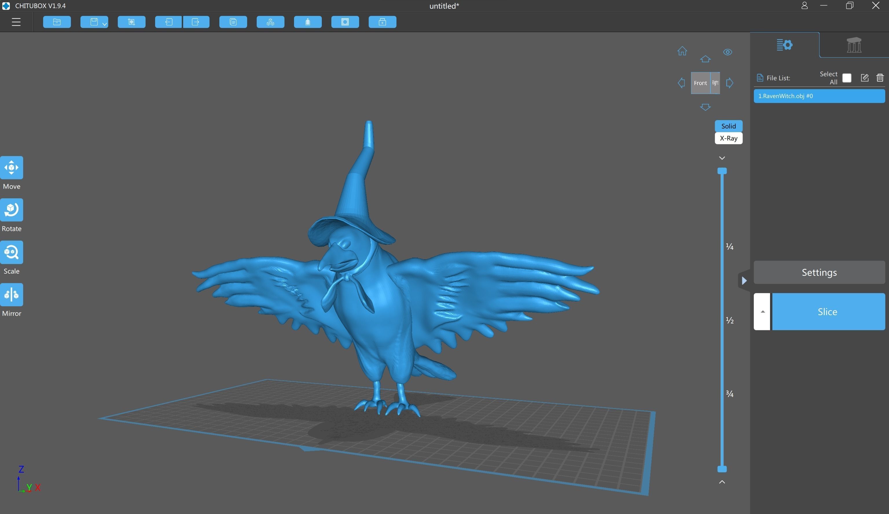 3D model Raven Witch bird From Peter Wheat comic book 3D Model VR / AR ...