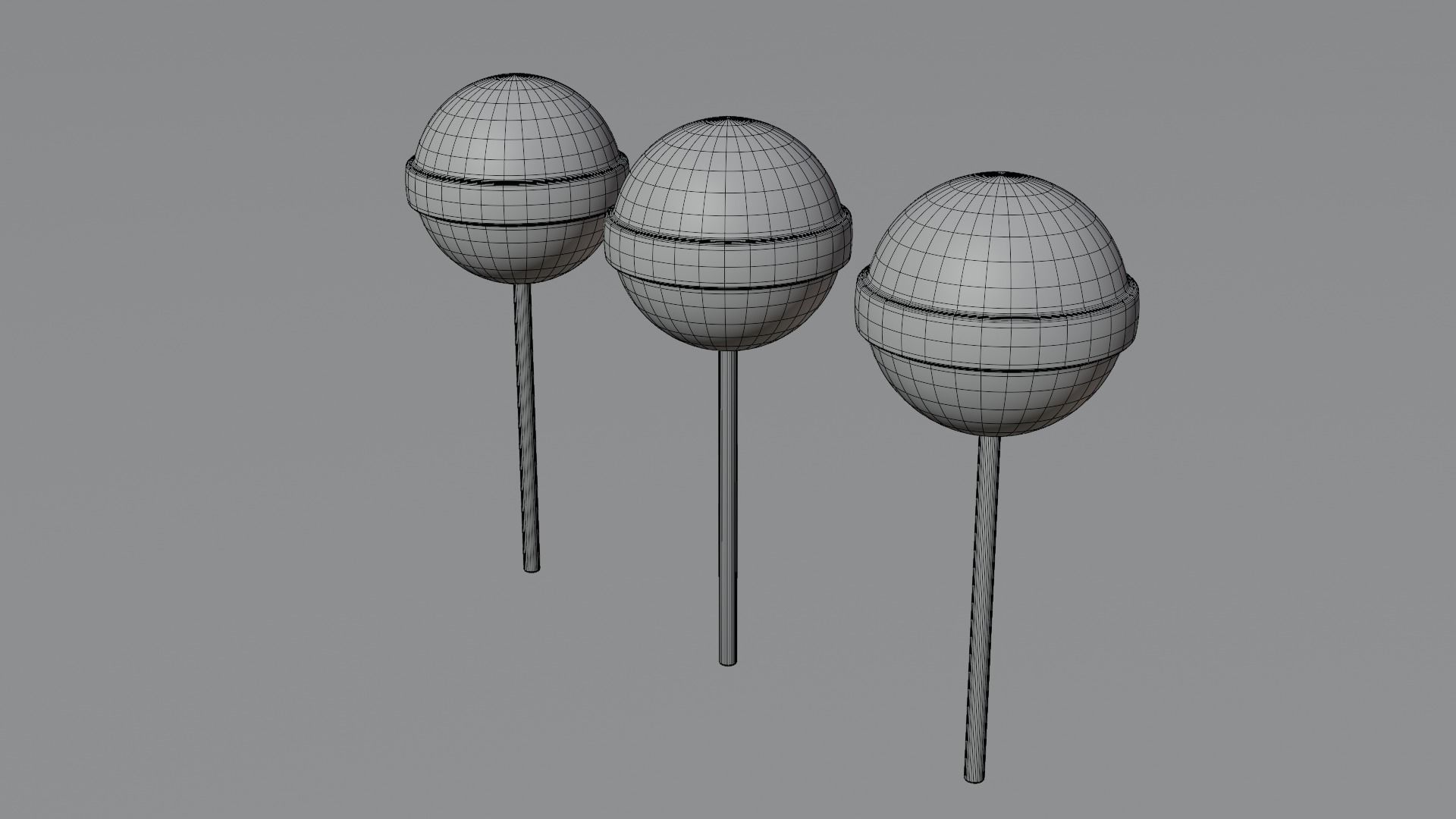 Chupa chups set 3D model 3D model | CGTrader