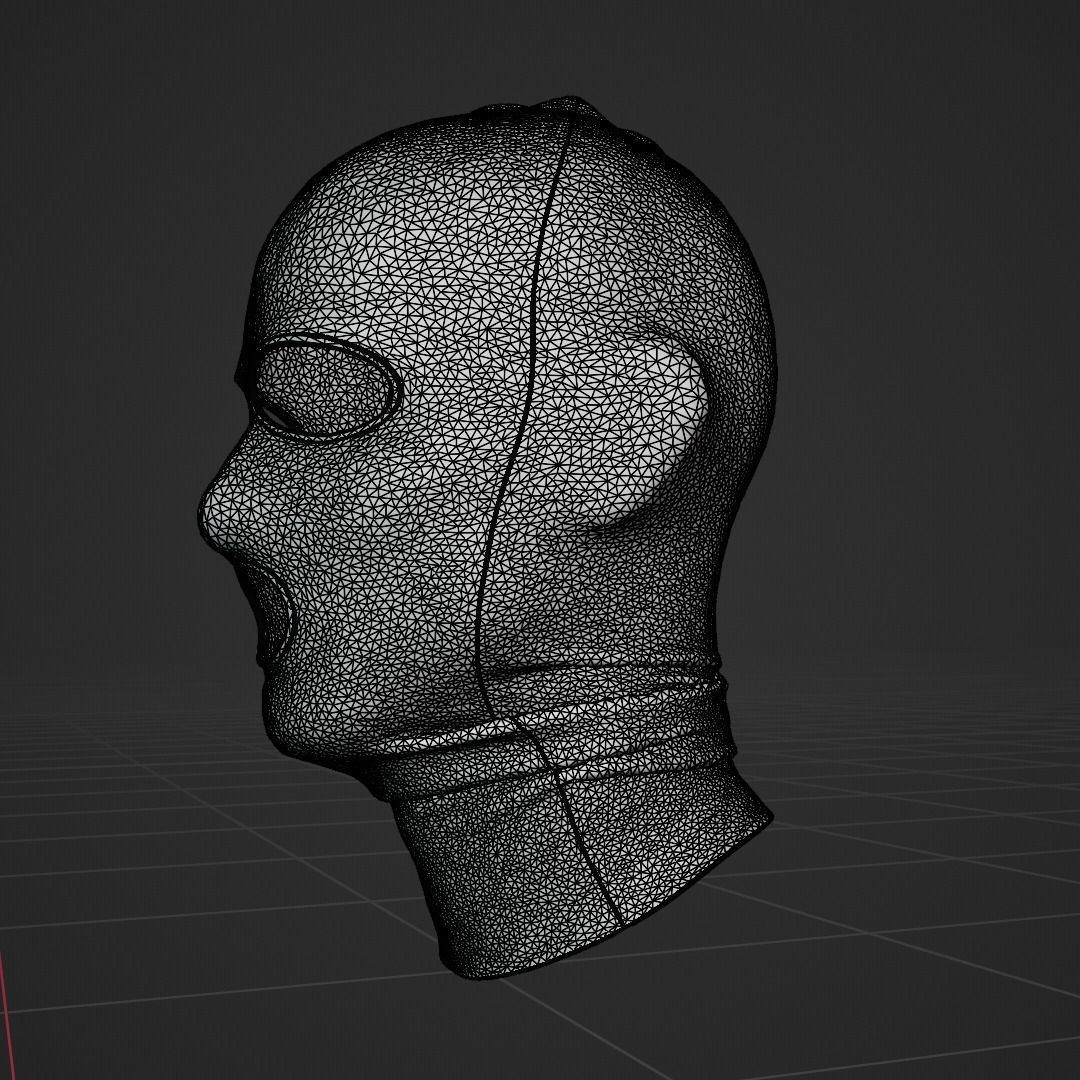 Balaclava Mask 3D model | CGTrader