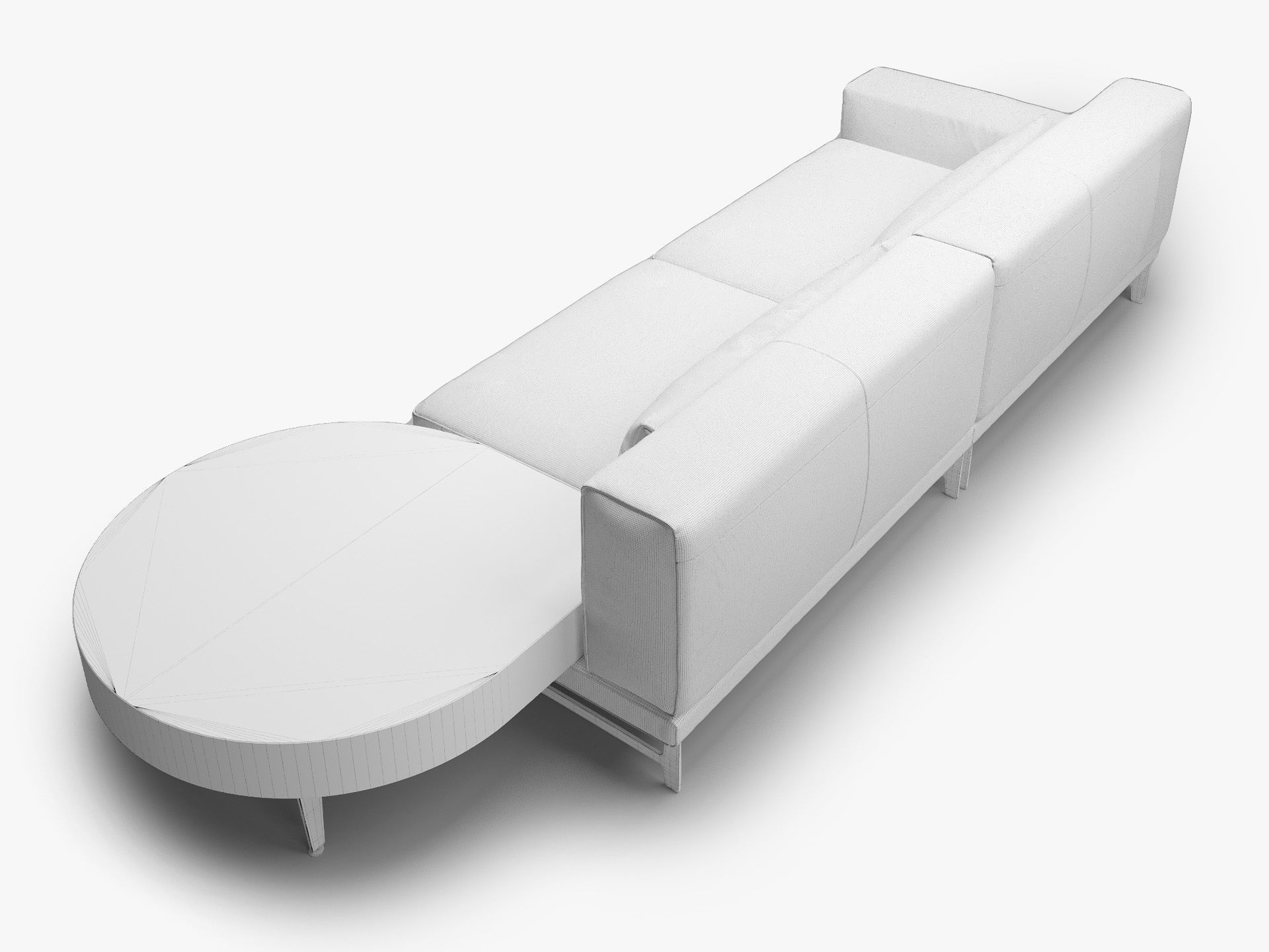 Natuzzi Italia IDO Sofa 3D model | CGTrader