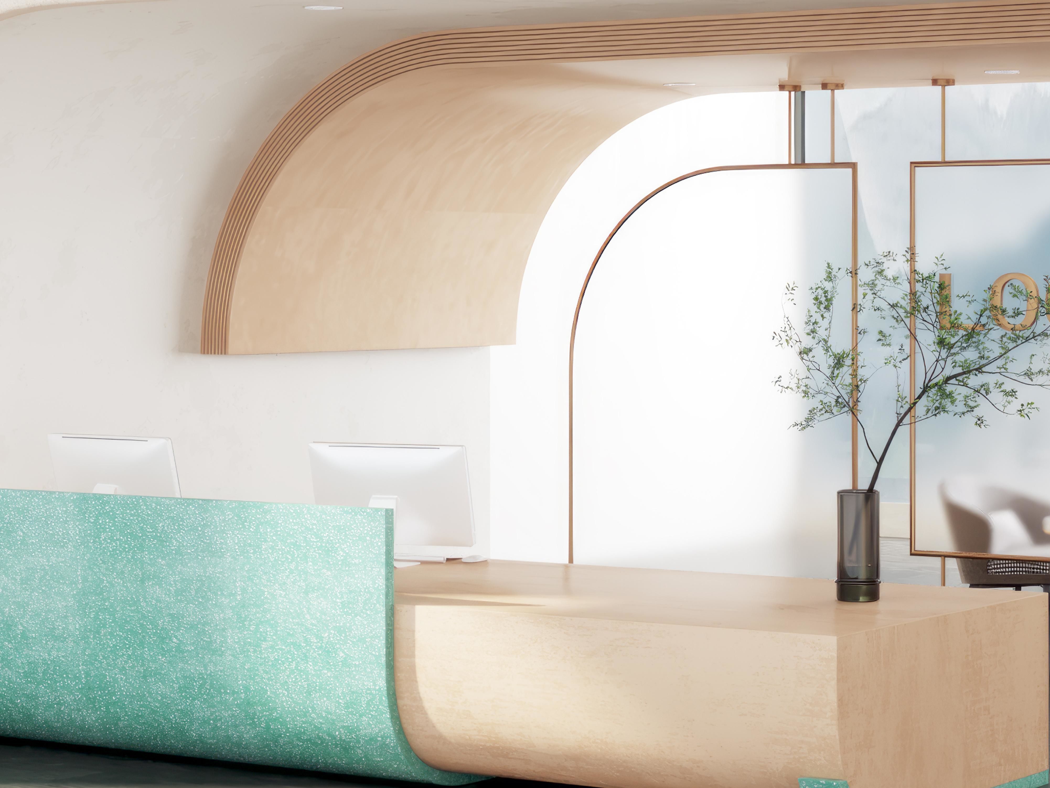 Office Modern Front 3D model | CGTrader