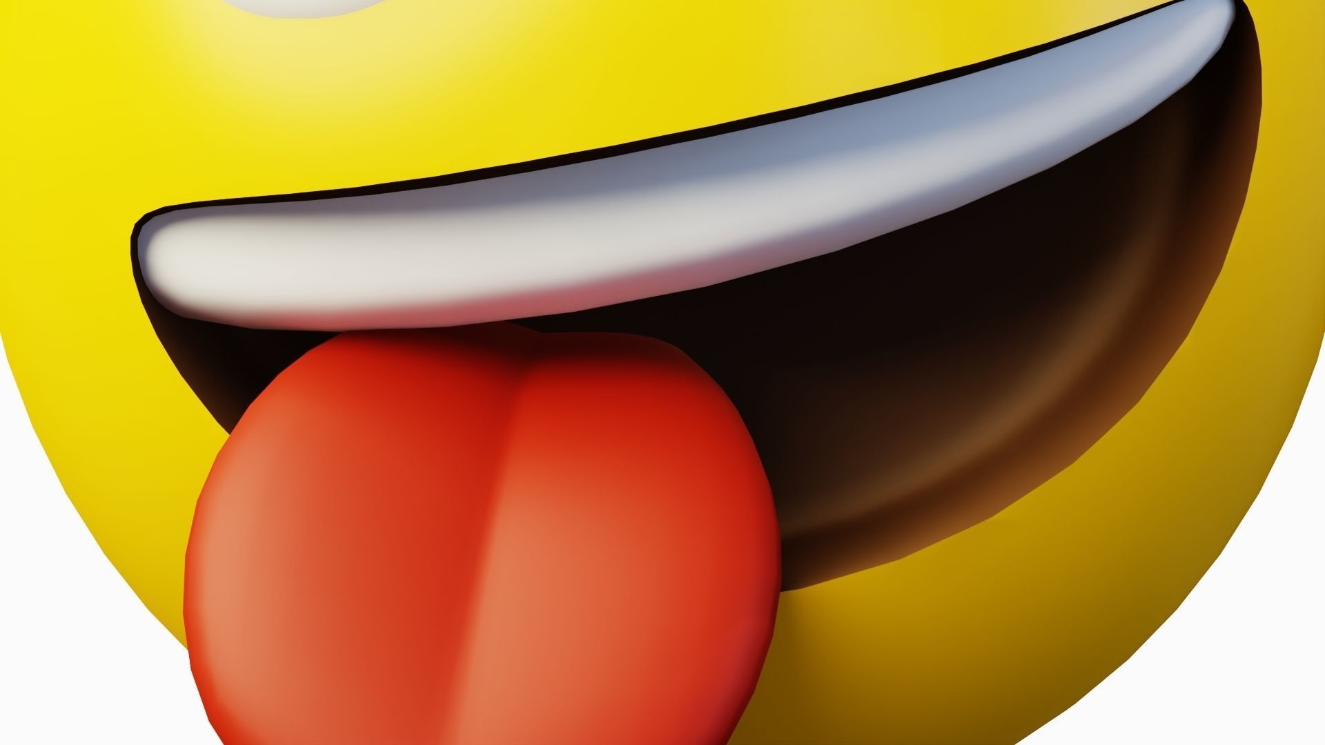 Silly Face Emoticon Emoji or Smiley 3D model animated rigged | CGTrader