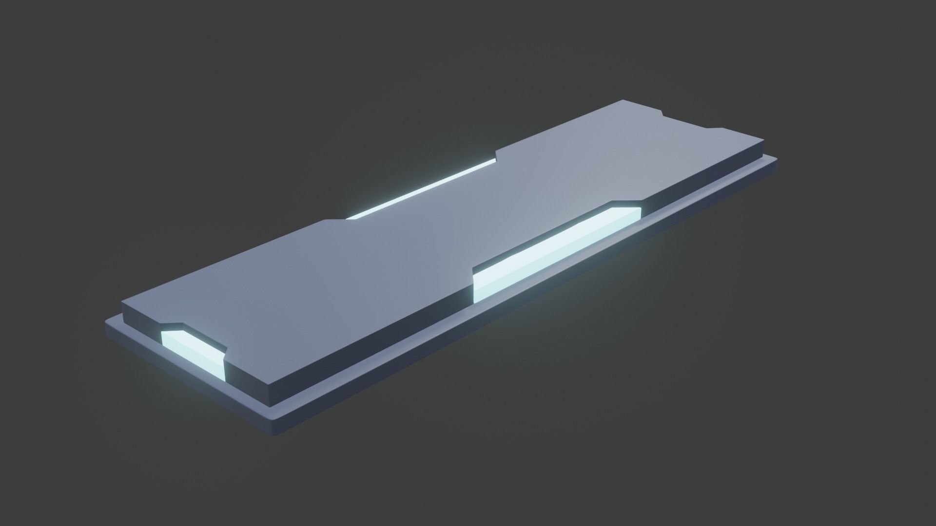 sci fi panel v 3D model | CGTrader