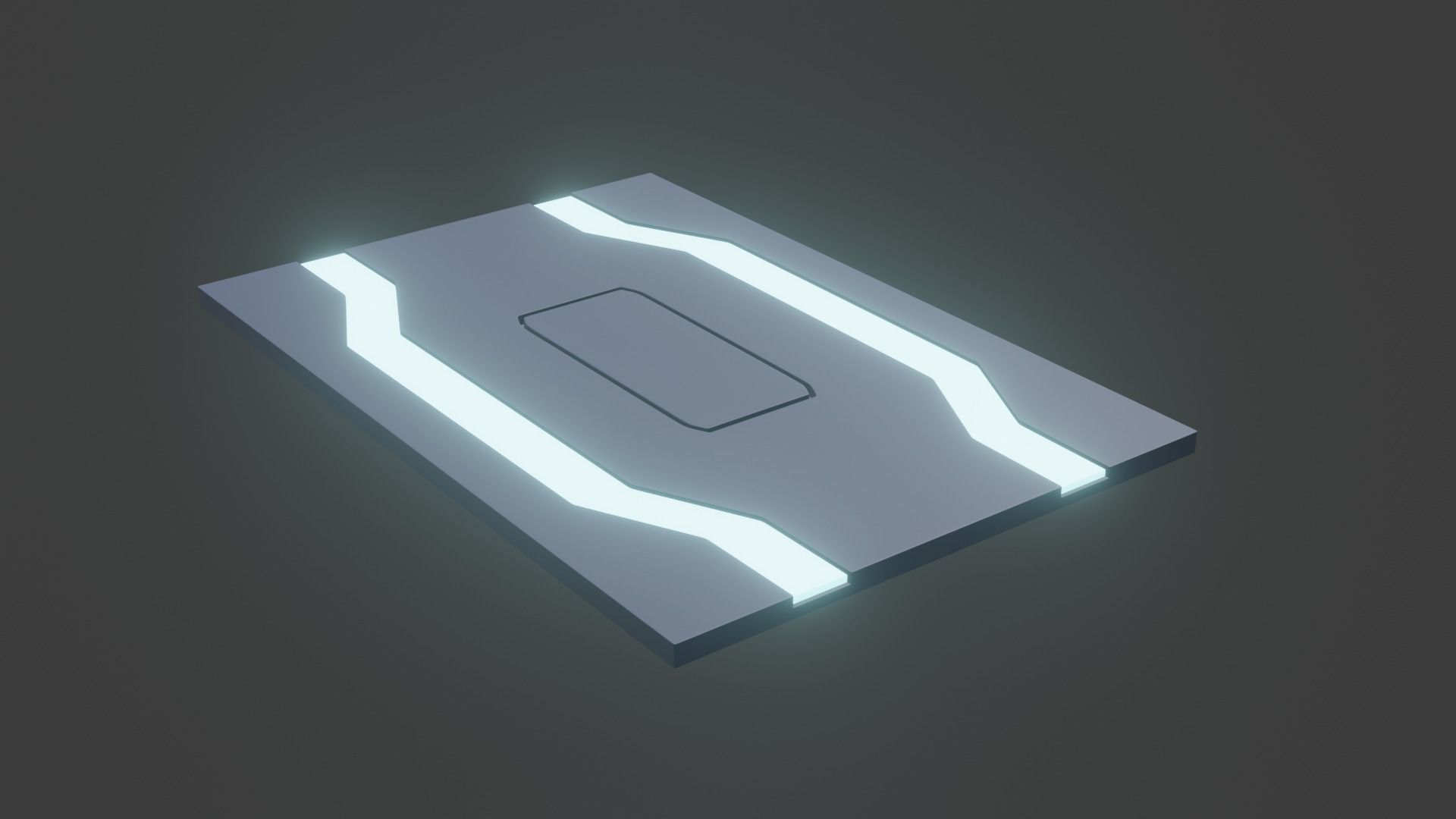 sci fi panel L 3D model | CGTrader