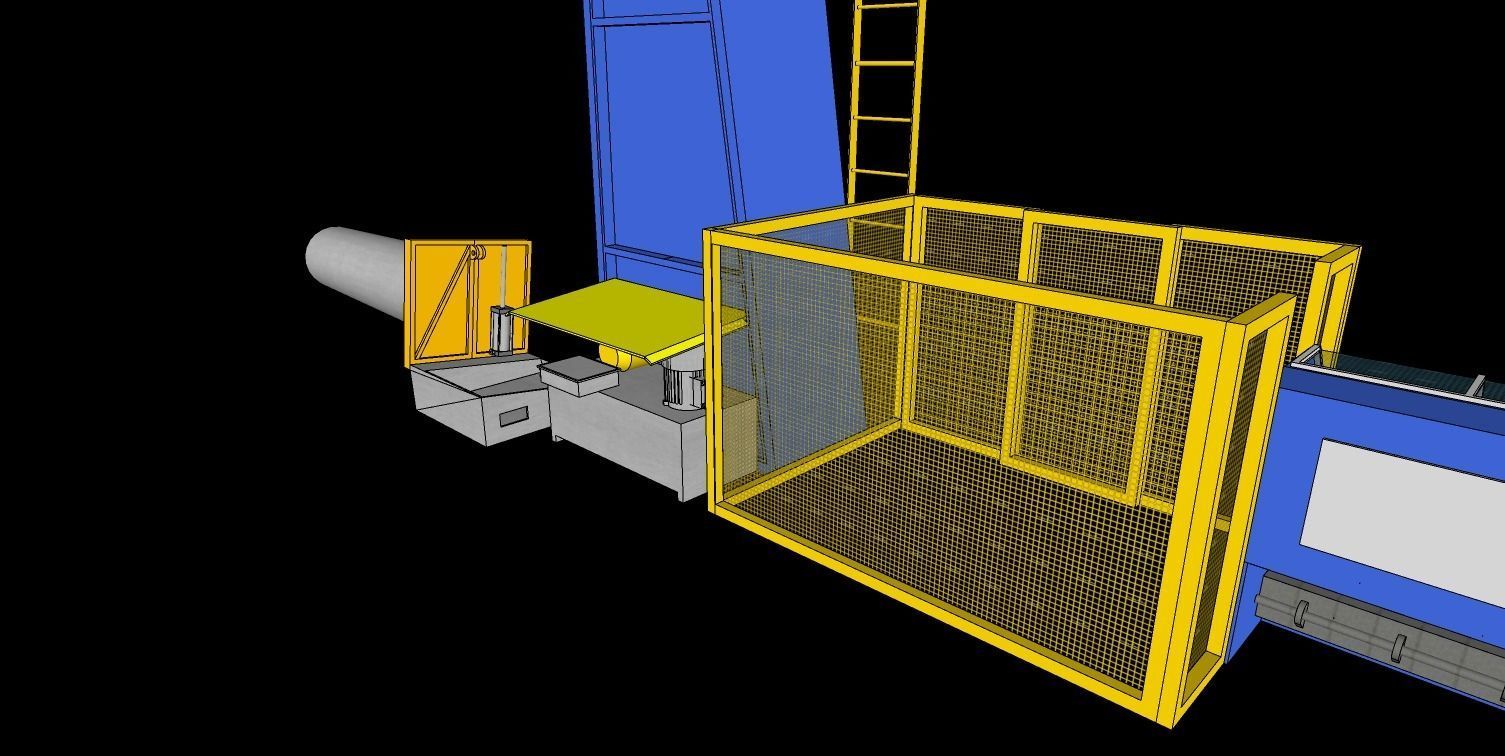 Laminador a frio--Cold rolling mill 3D model | CGTrader