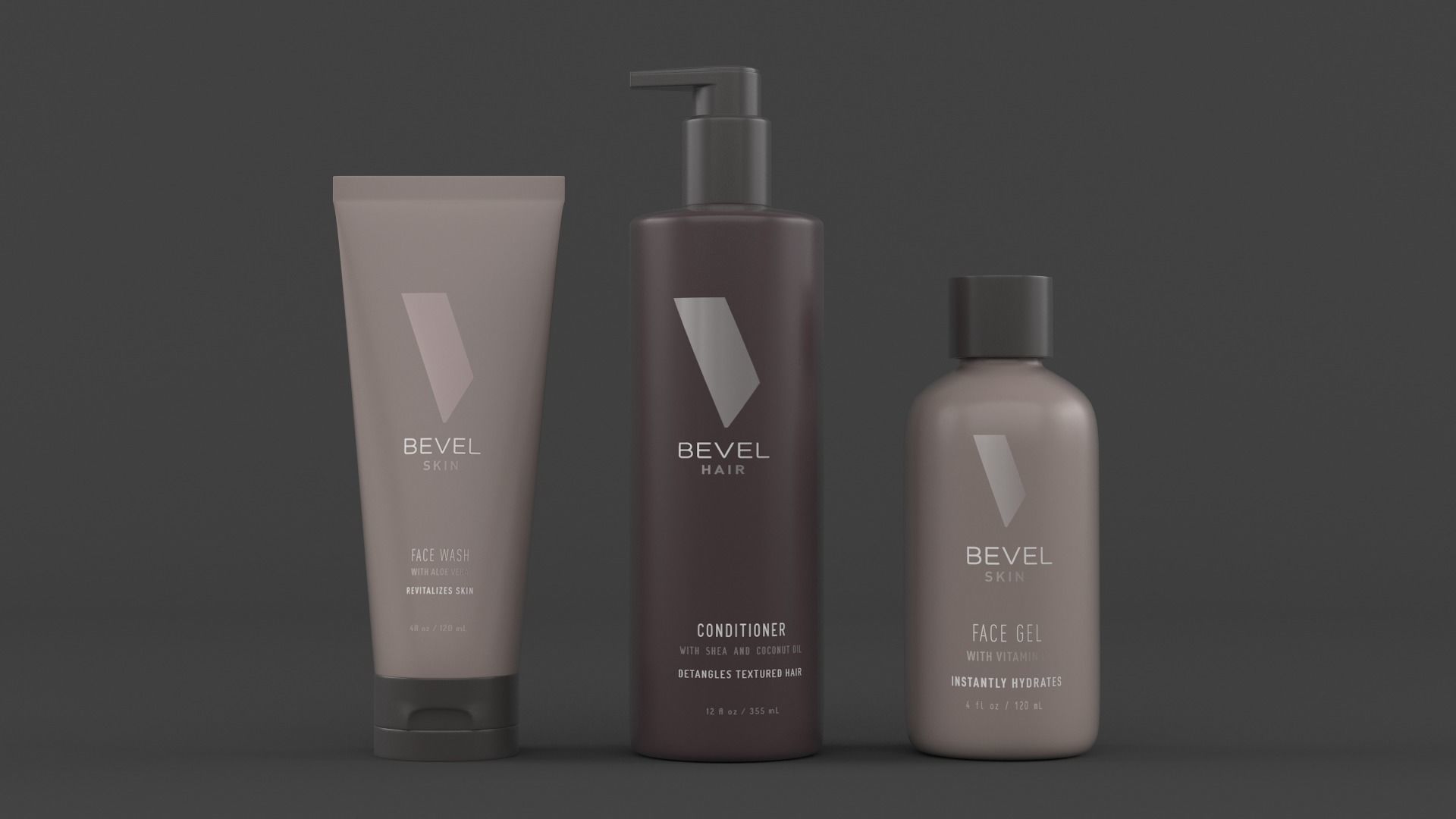 Skin Care Set 3D model | CGTrader