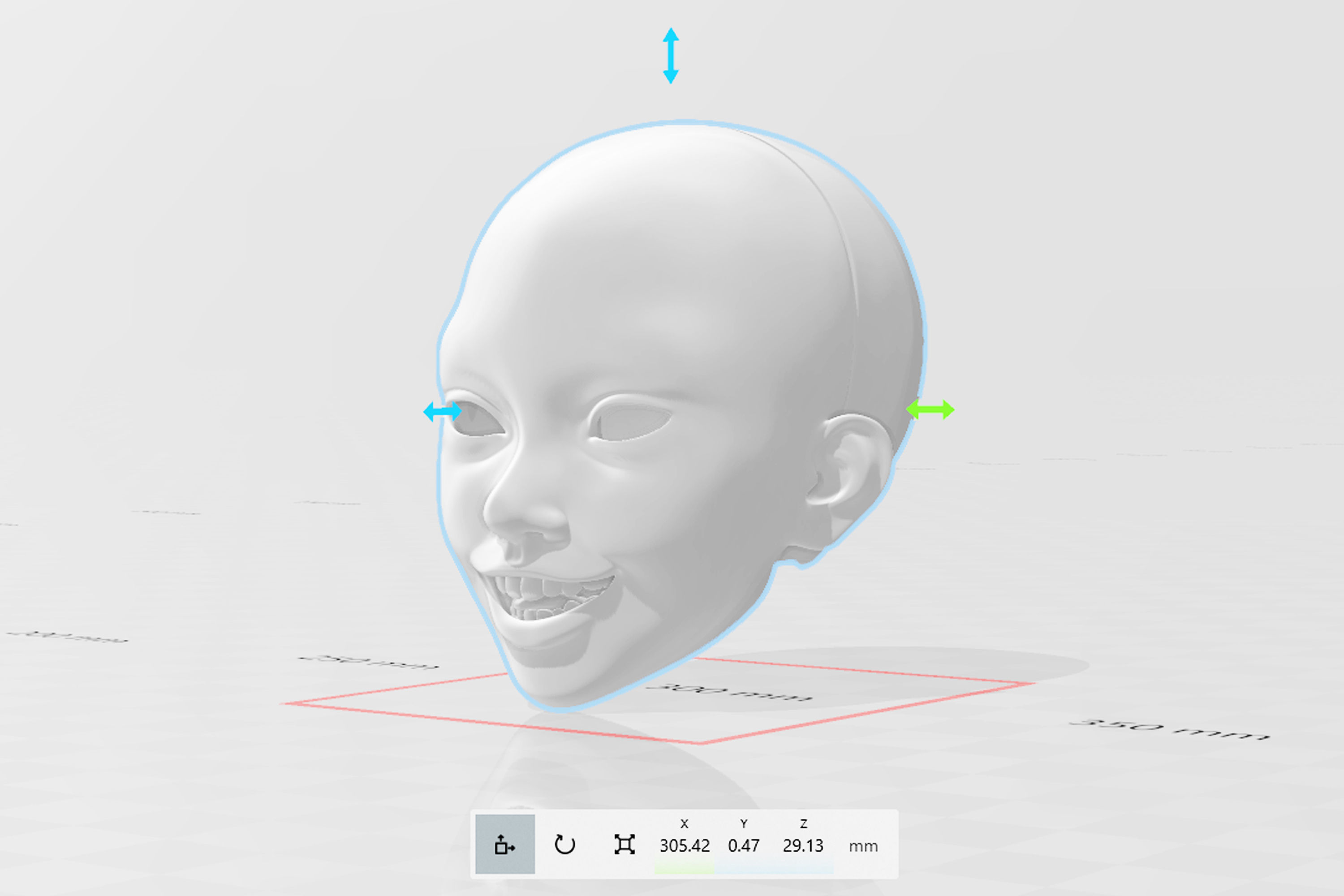 BJD doll 3D doll head model AT001 3D print Free model free 3D model 3D ...