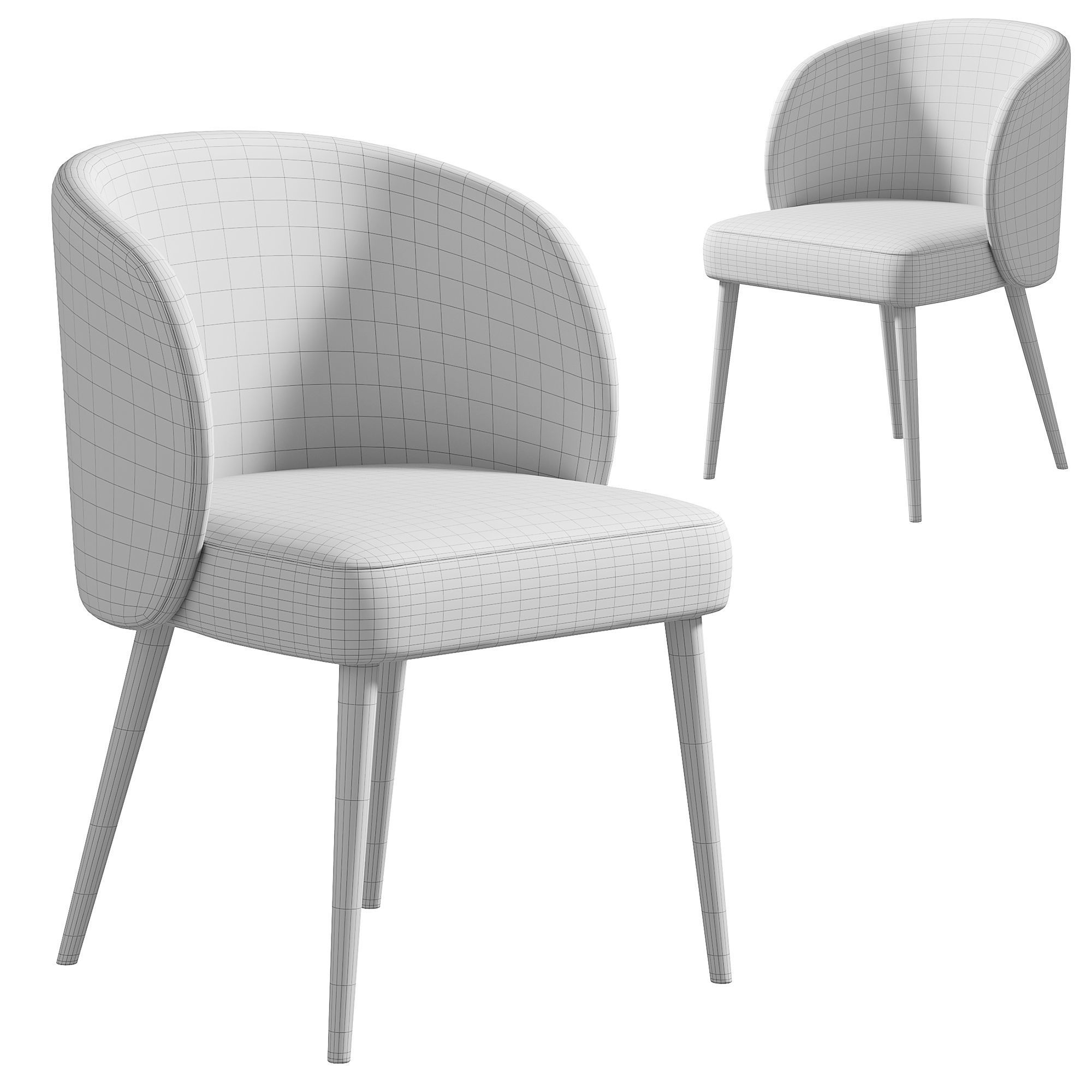 Chair SANDI by cazarina 3D model | CGTrader