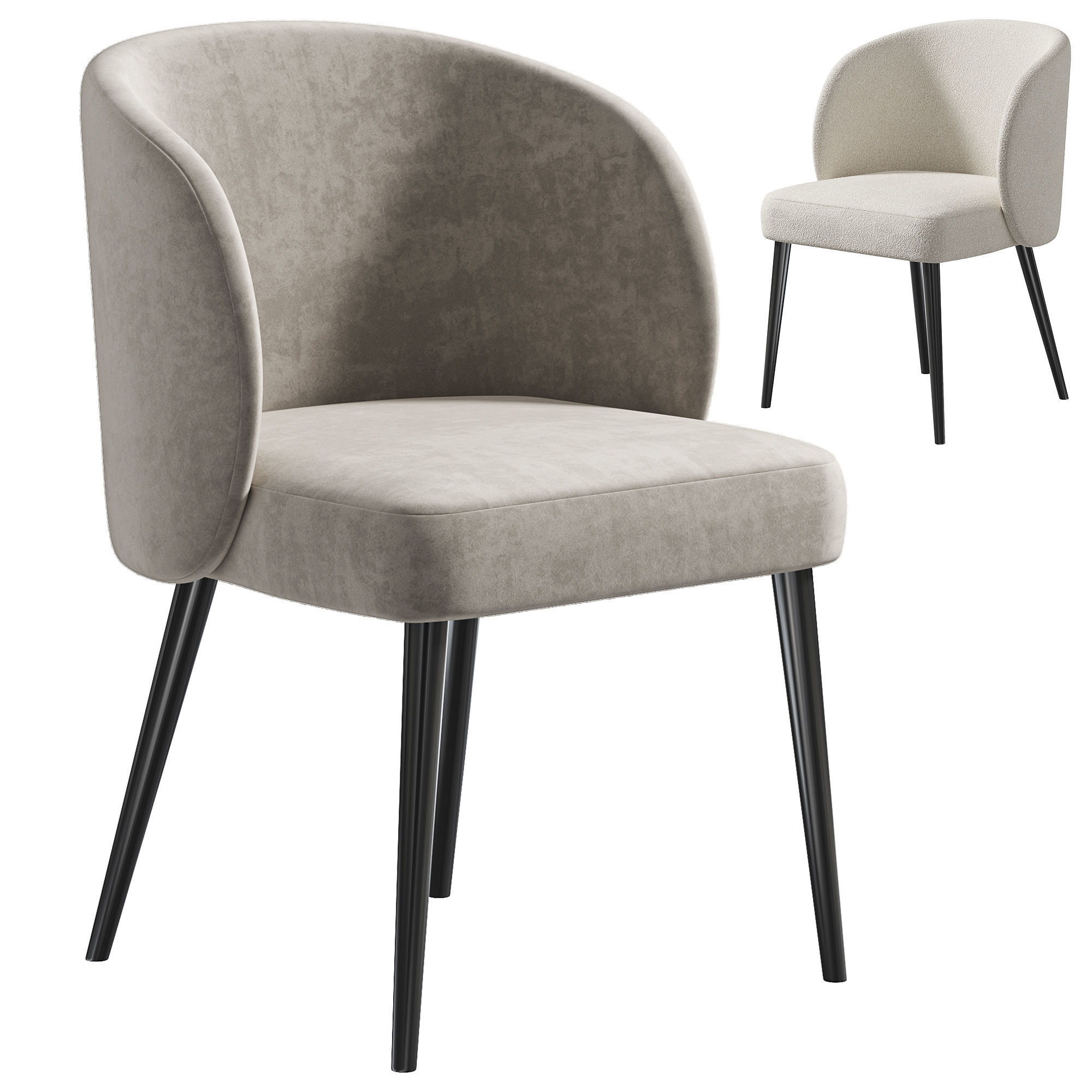 Chair SANDI by cazarina 3D model | CGTrader