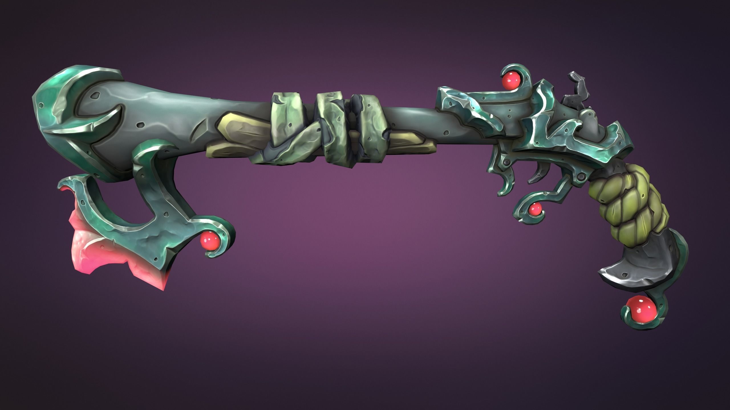 Pirate musket 3d print 3D model 3D printable | CGTrader