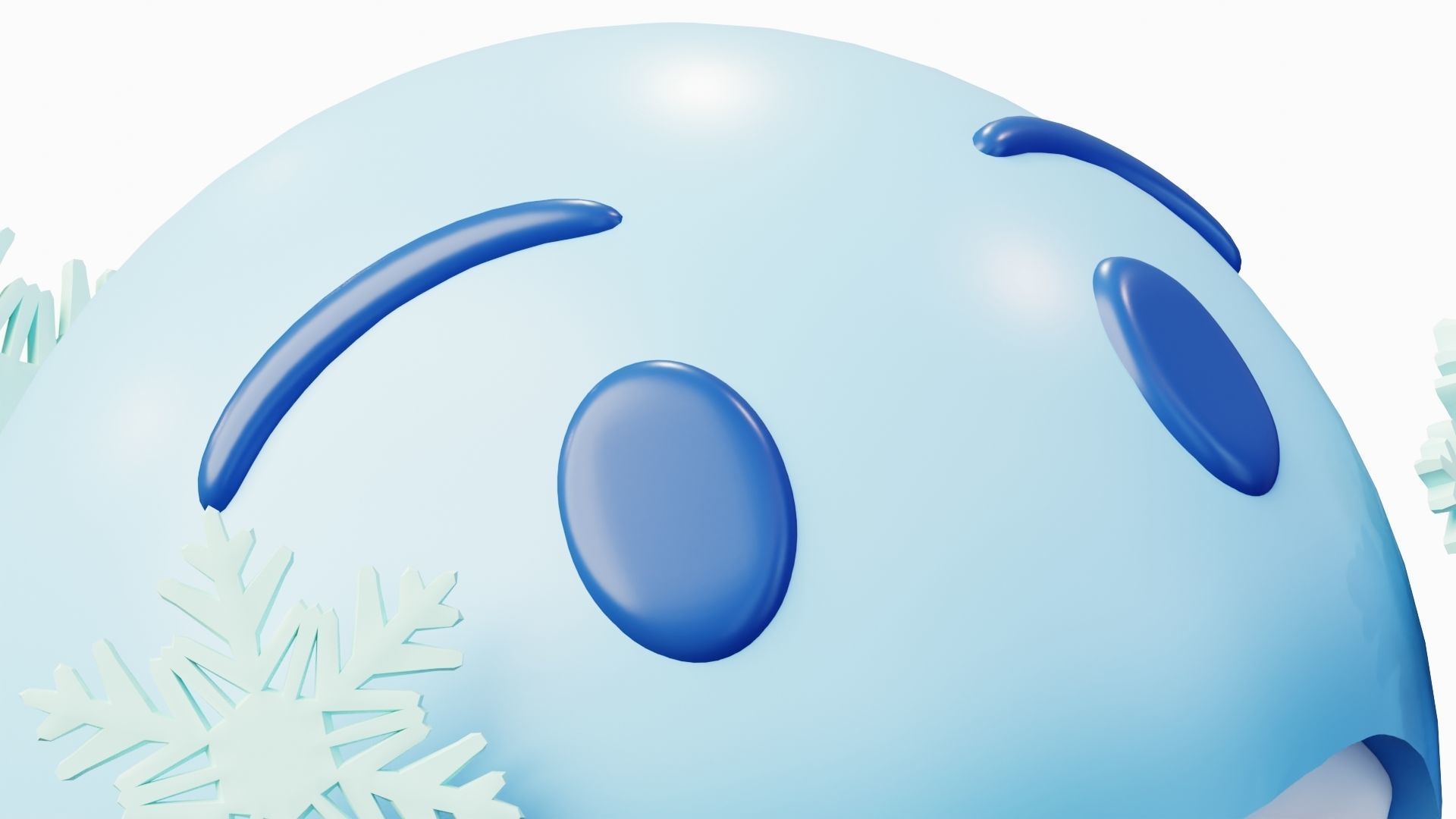 Freezing Cold Emoticon Emoji or Smiley 3D model animated rigged | CGTrader