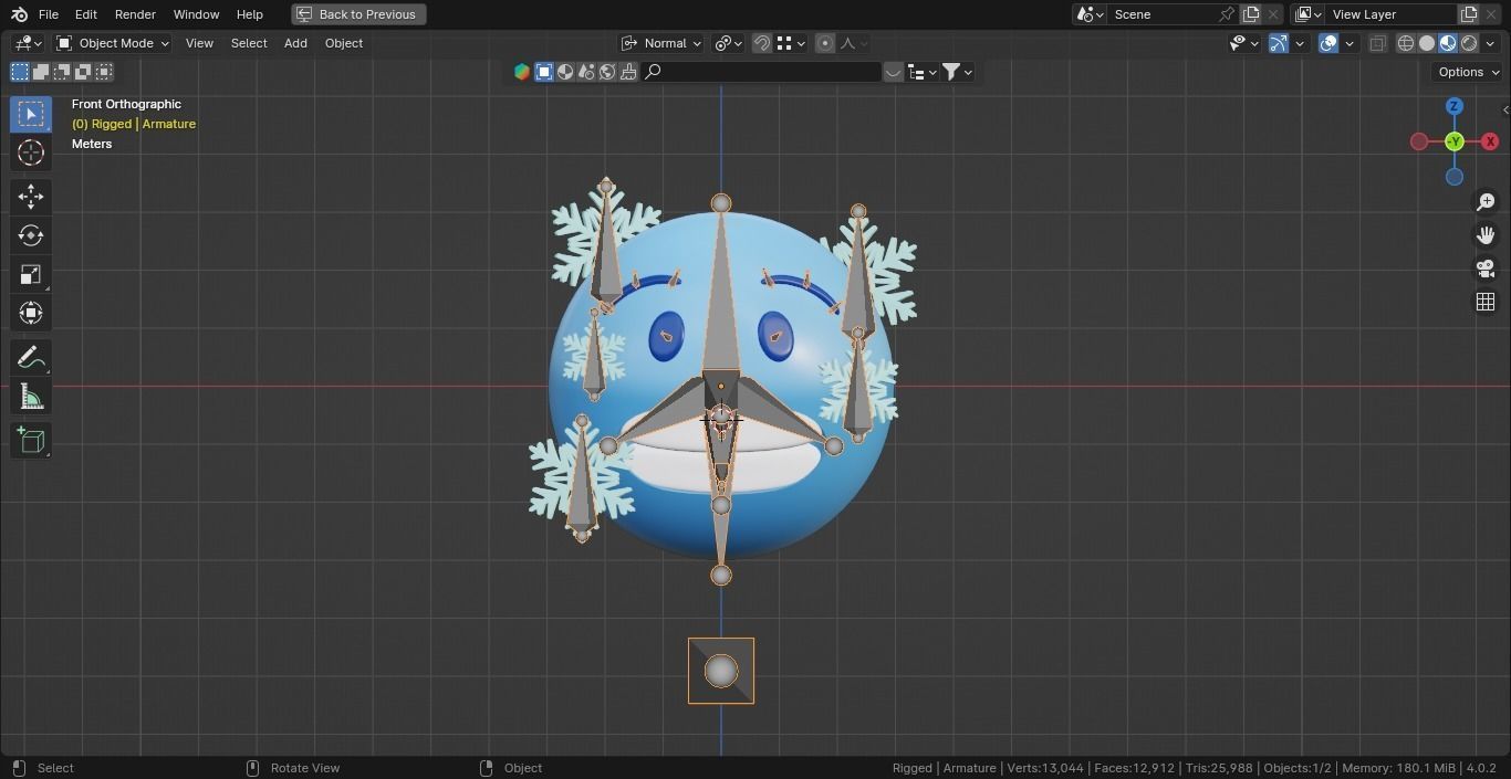 Freezing Cold Emoticon Emoji or Smiley 3D model animated rigged | CGTrader
