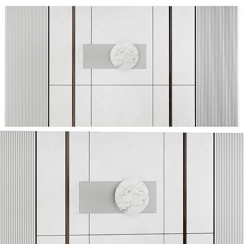 Wall panel 3D model | CGTrader