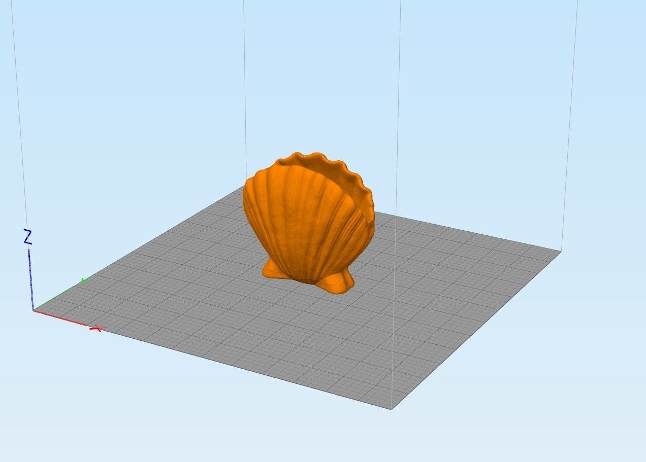 3D model Seashell Vase VR / AR / low-poly | CGTrader