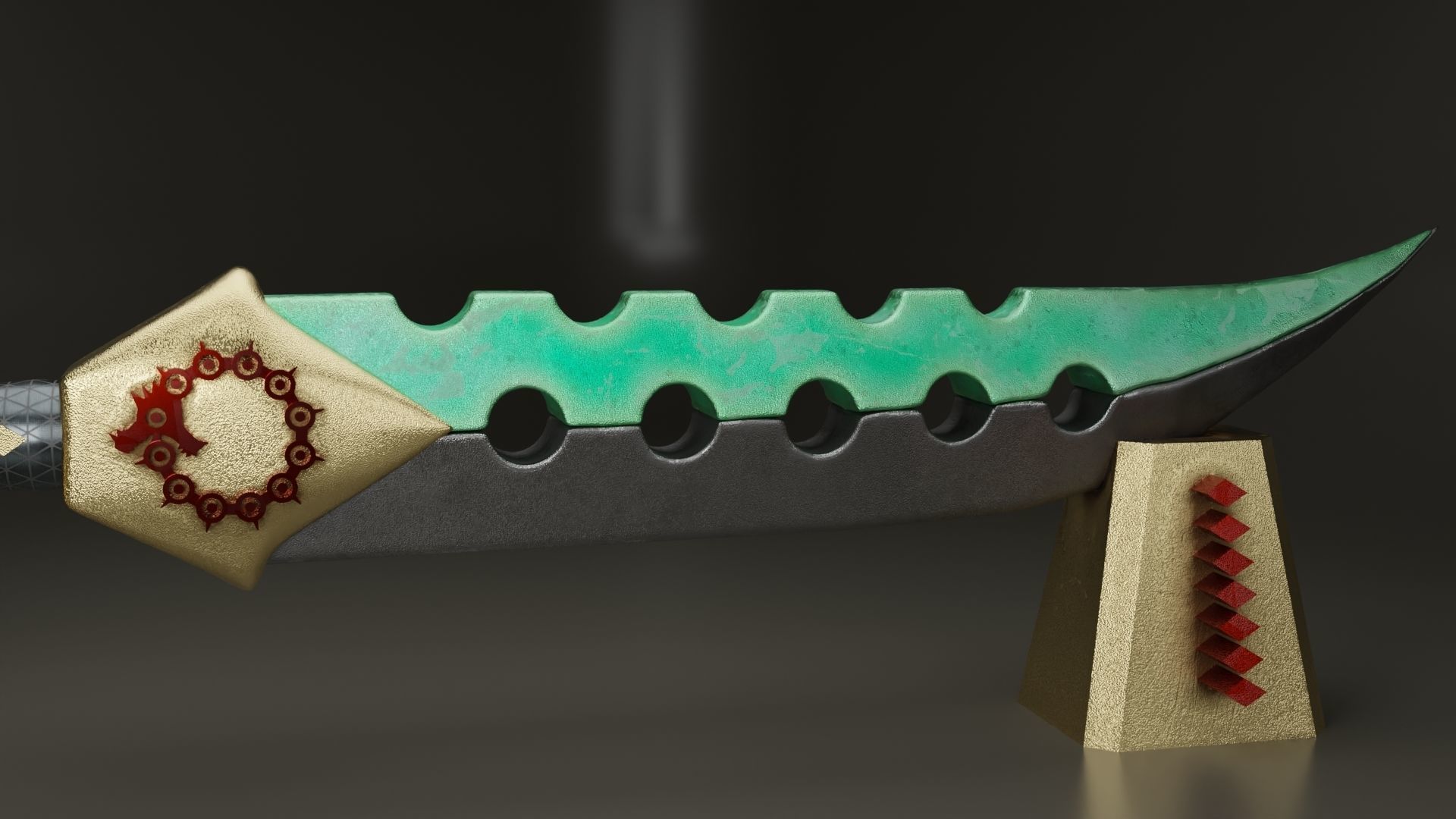 Meliodas Sword 3D model | CGTrader