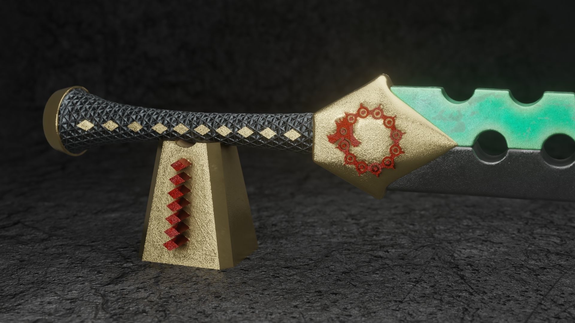 Meliodas Sword 3D model | CGTrader