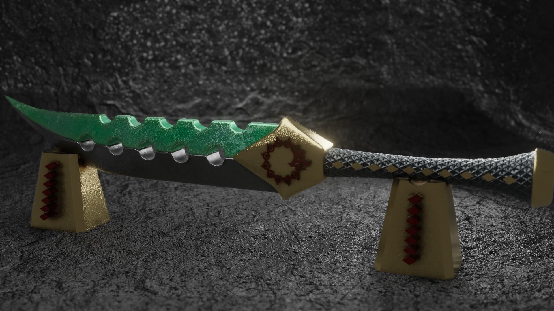 Meliodas Sword 3D model | CGTrader