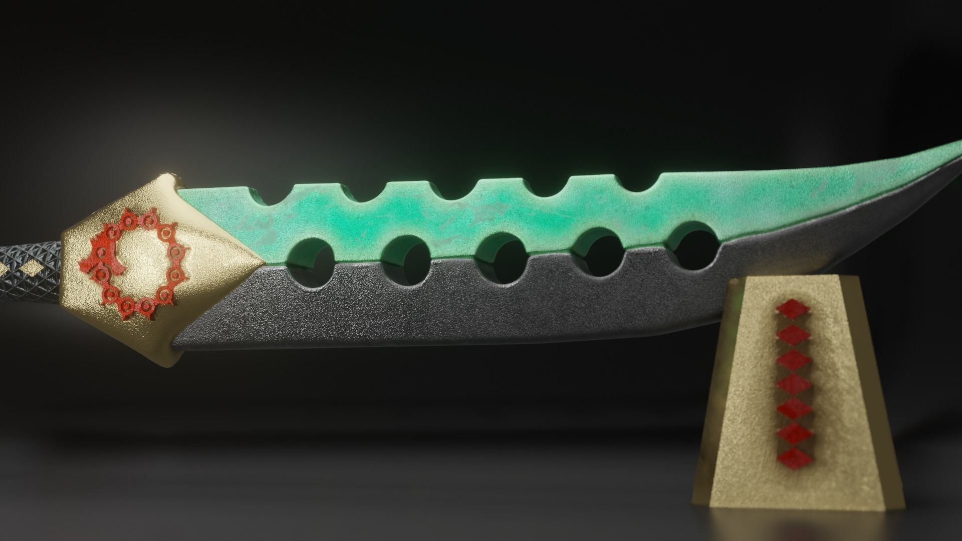 Meliodas Sword 3D model | CGTrader