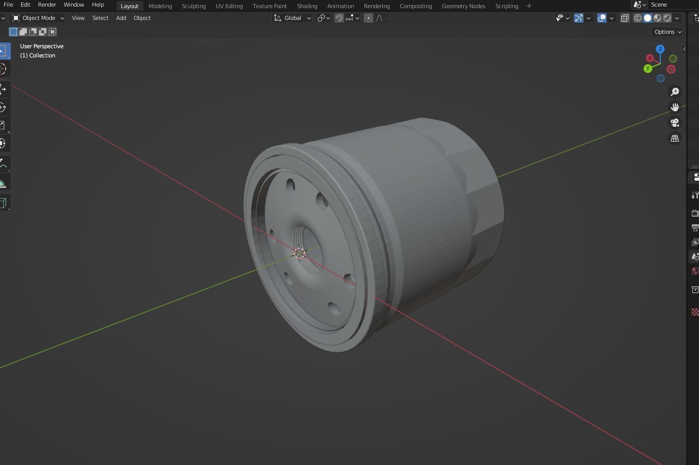 Oil filter 3D model | CGTrader