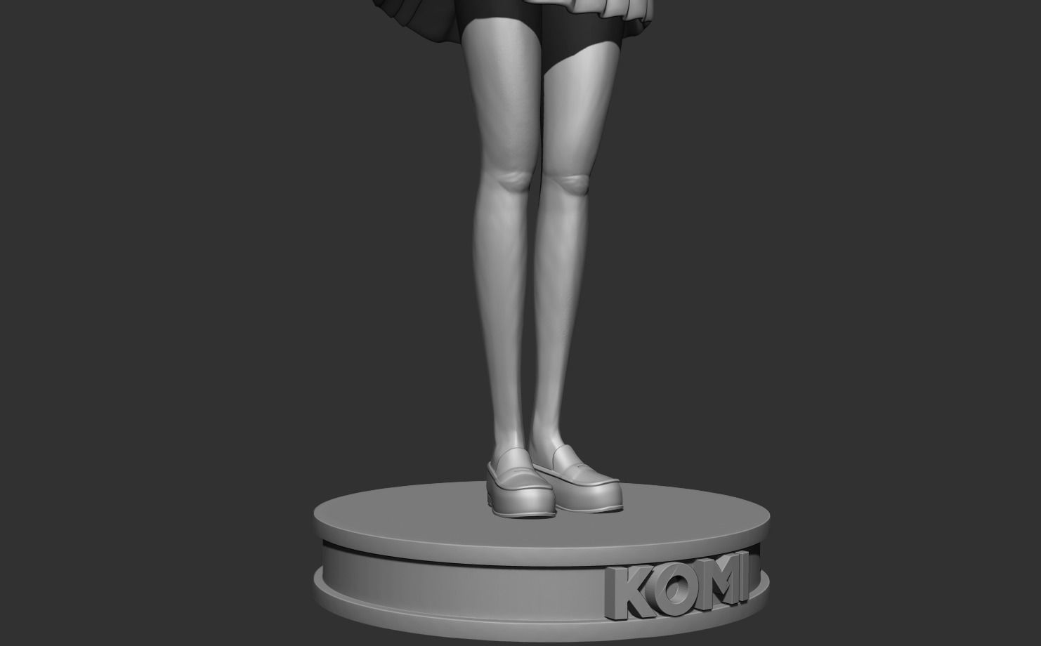 Komi san - Komi cant communicate 3D model 3D printable | CGTrader