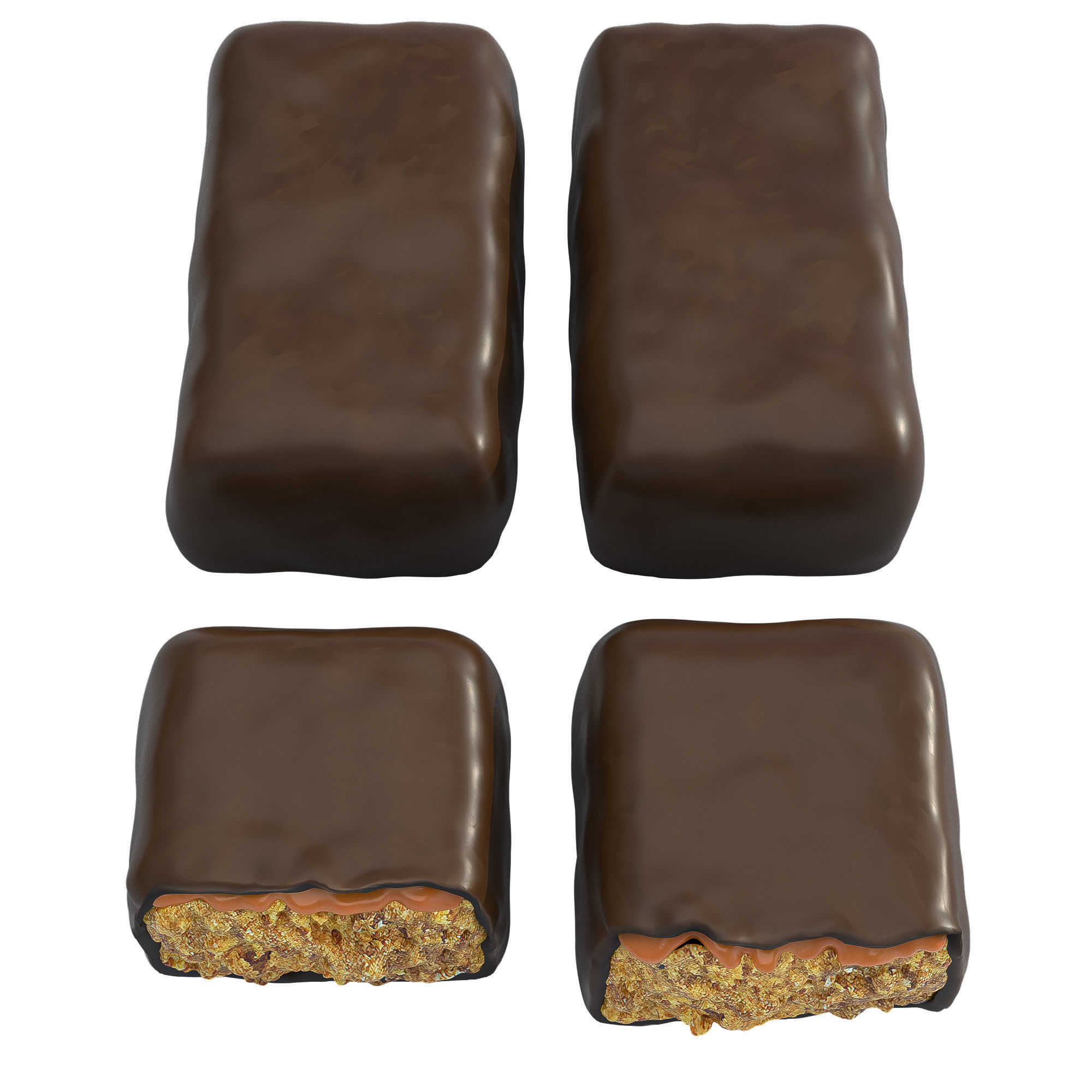 3D model Chocolate bars VR / AR / low-poly | CGTrader