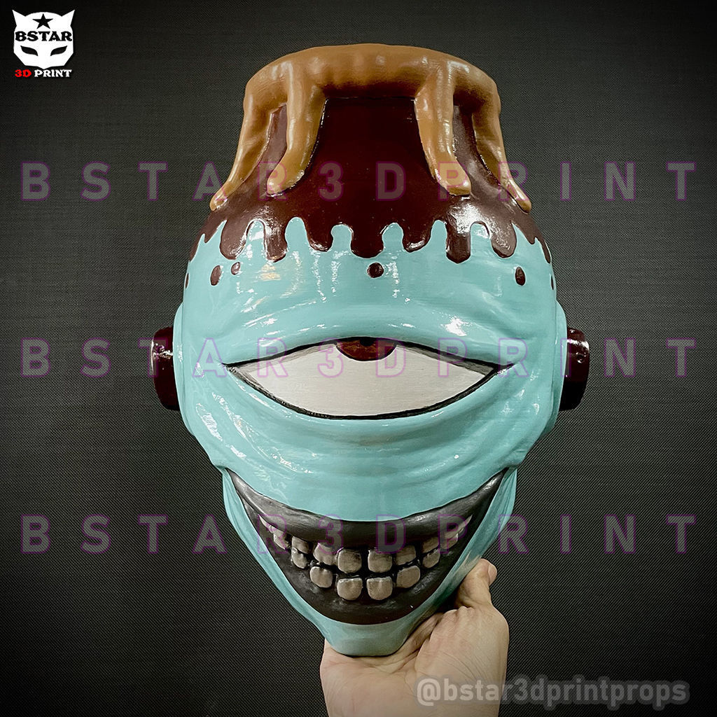 Jogo Mask - Jujutsu Kaisen cosplay 3D model 3D printable | CGTrader