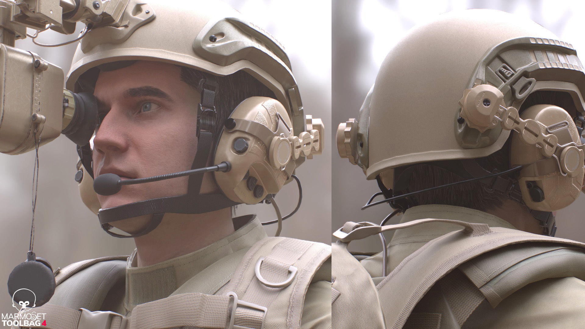 3D model Soldier - Rigged VR / AR / low-poly rigged animated | CGTrader