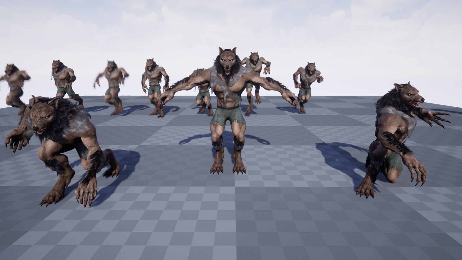 3D model Werewolf VR / AR / low-poly | CGTrader