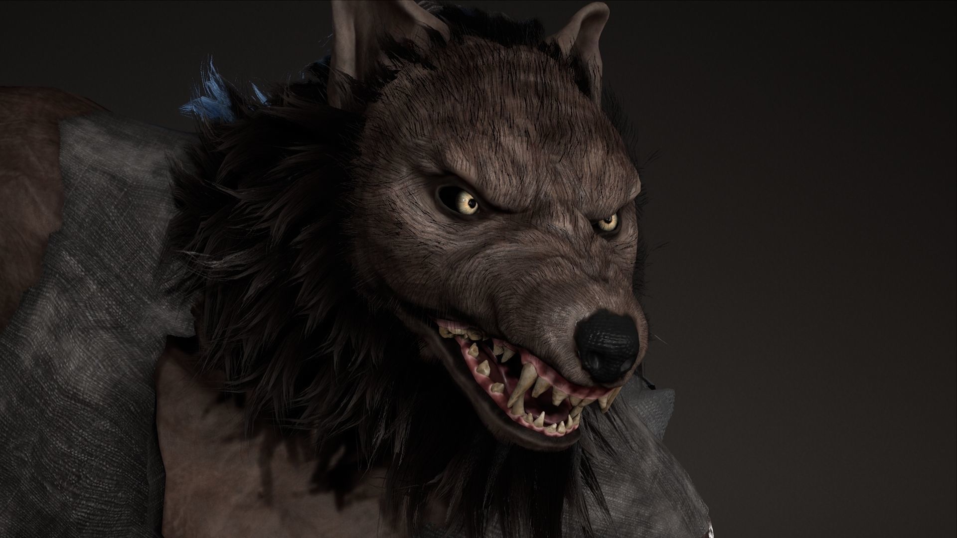 3D model Werewolf VR / AR / low-poly | CGTrader