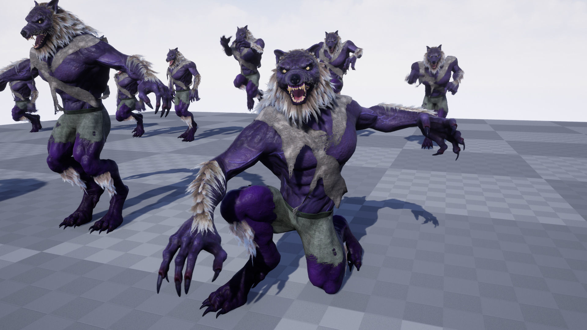 3D model Werewolf VR / AR / low-poly | CGTrader