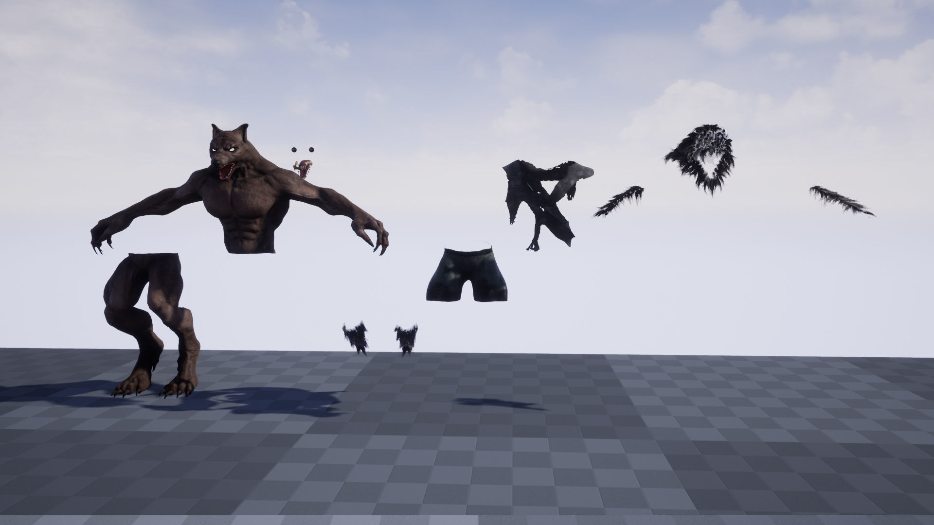 3D model Werewolf VR / AR / low-poly | CGTrader