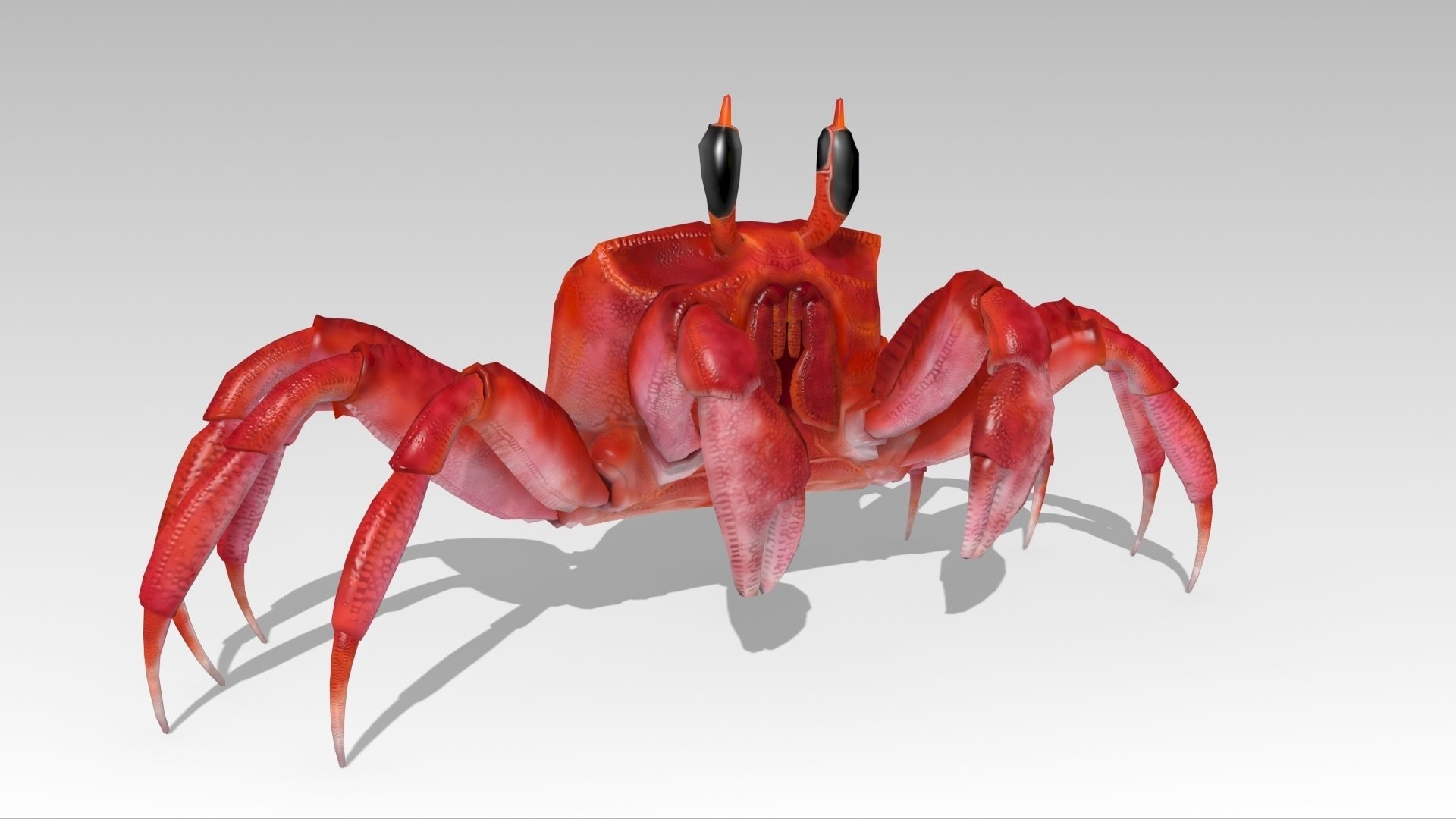 3D model Crab Animated VR / AR / low-poly | CGTrader