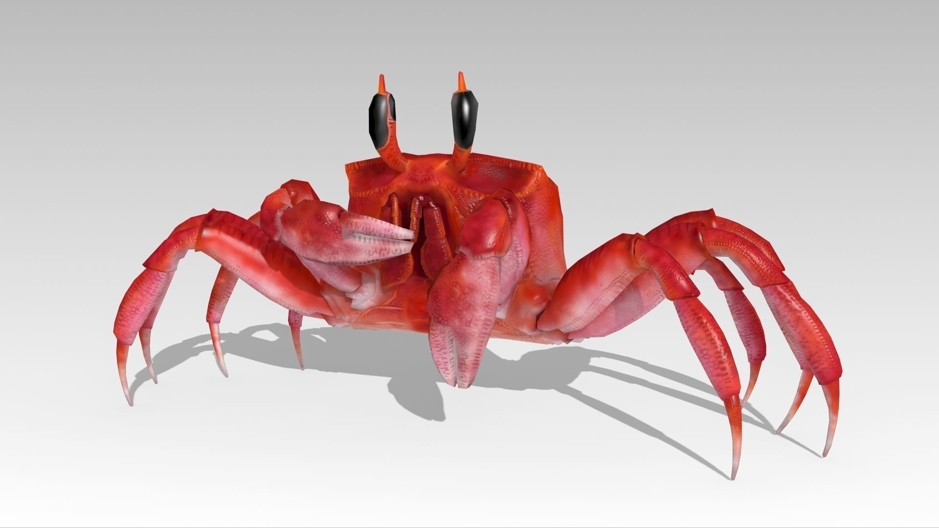 3D model Crab Animated VR / AR / low-poly | CGTrader