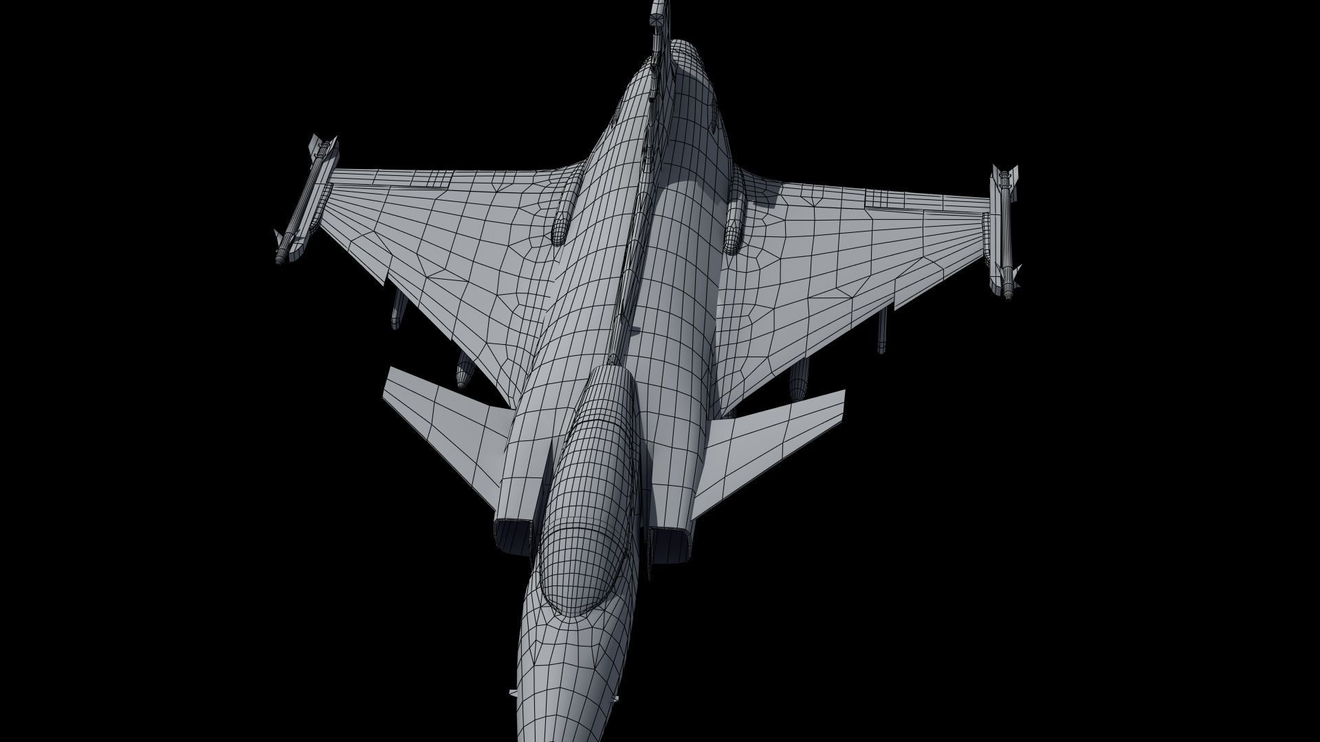 3D model JAS 39 Gripen VR / AR / low-poly | CGTrader