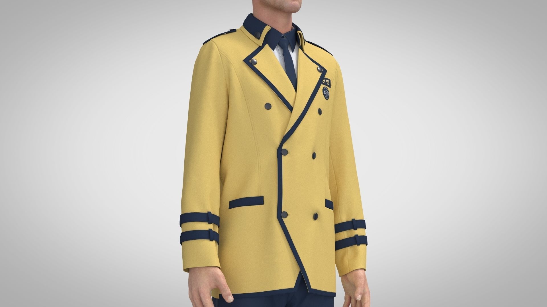 SOPA Uniform 3D model | CGTrader