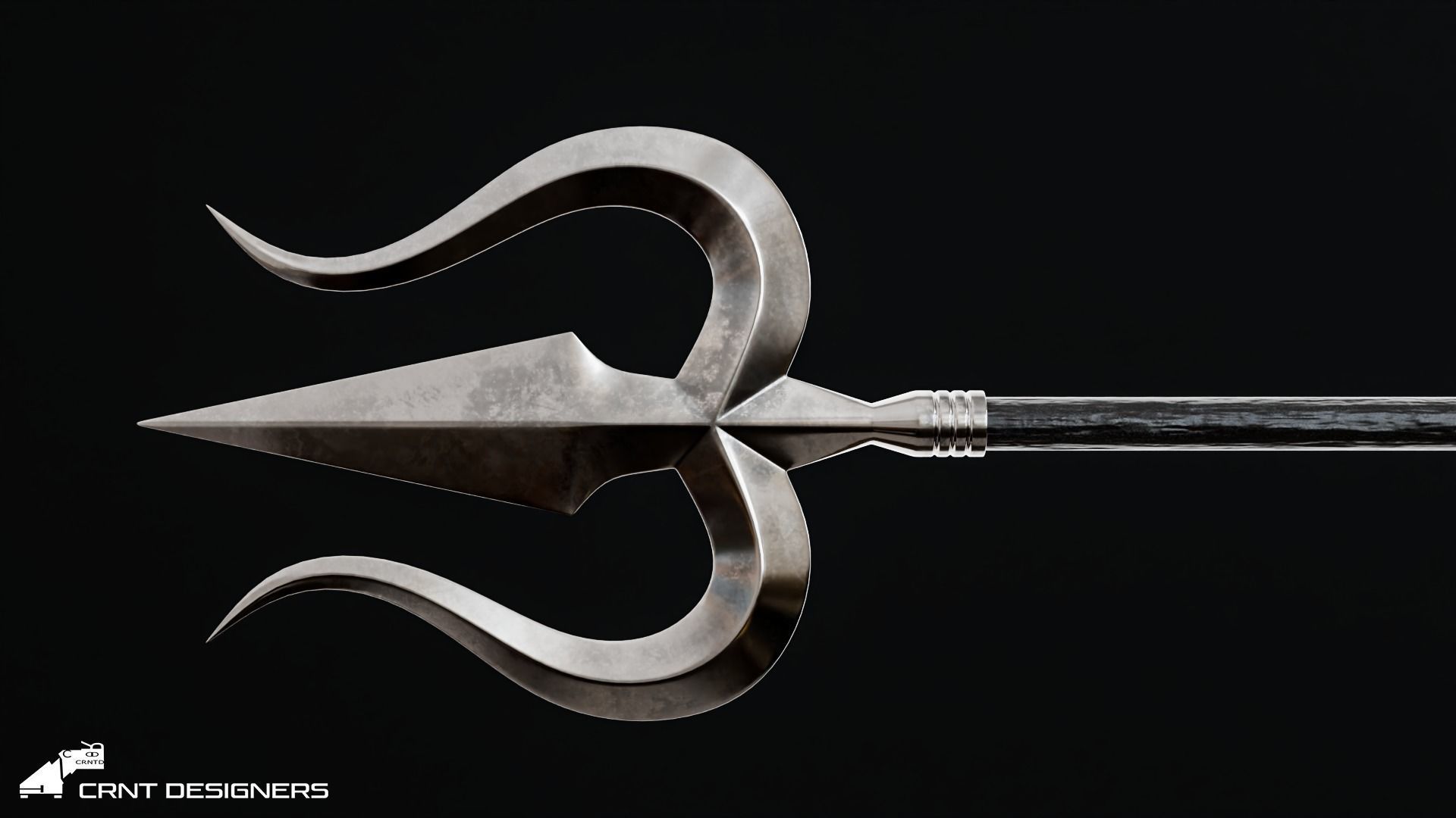 Trishul - Trident Weapon 3D Model 3D model | CGTrader
