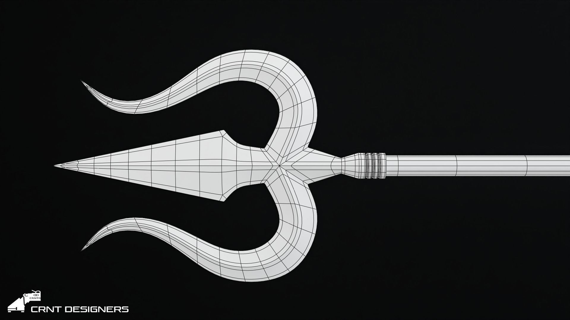 Trishul - Trident Weapon 3D Model 3D model | CGTrader