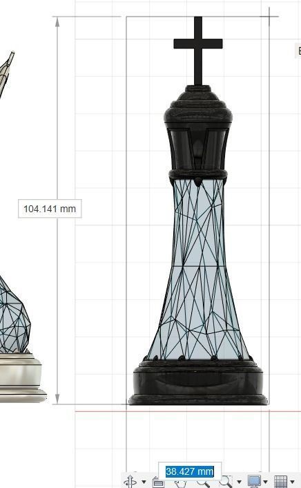 Cantarella Chess pieces King and Queen Vocaloid 3D model 3D printable ...