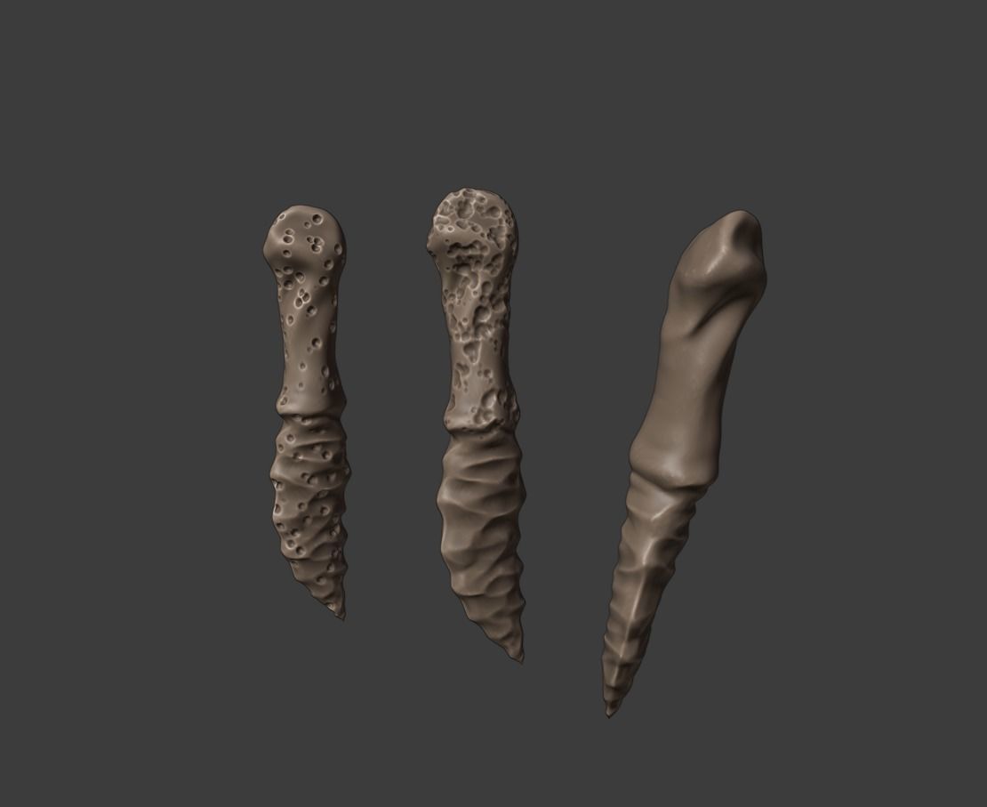 Hip Bone Dagger - 3D file - STL 3D model 3D printable | CGTrader