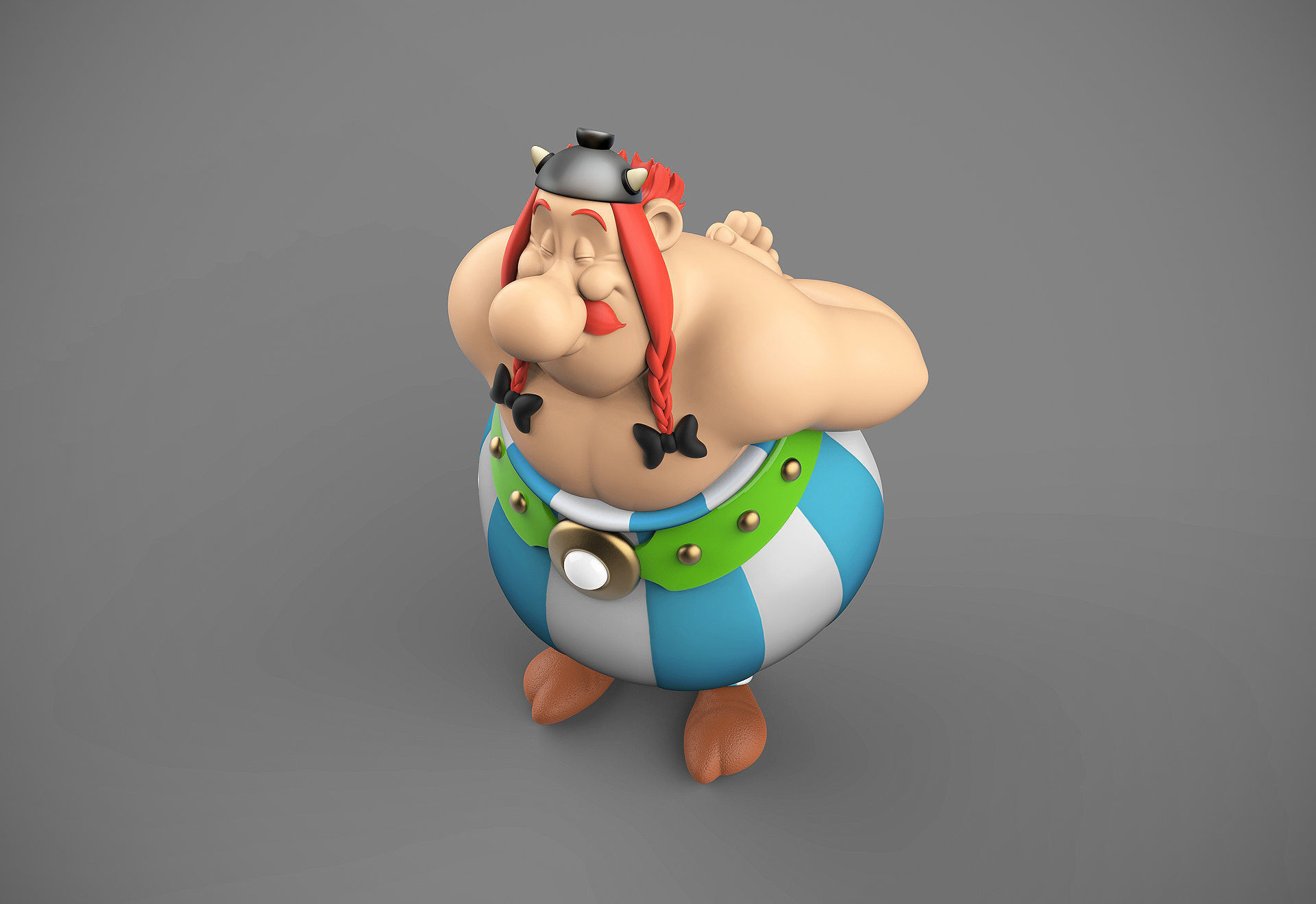 Obelix 3D model 3D printable | CGTrader
