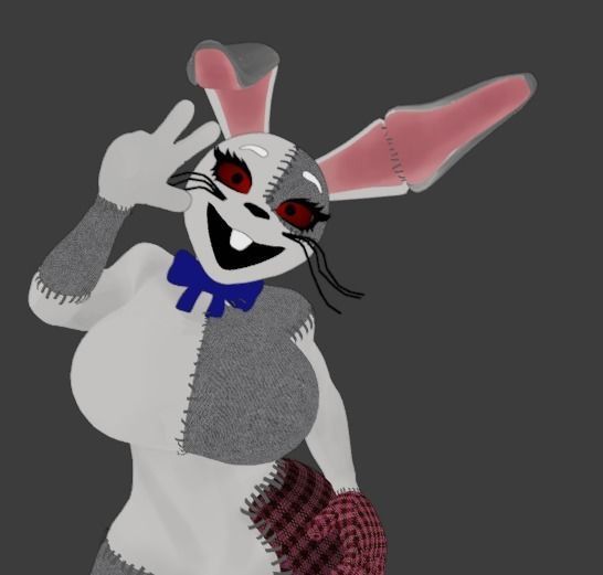 Vanny 3D Model Fnaf Security Breach 3D model animated rigged | CGTrader