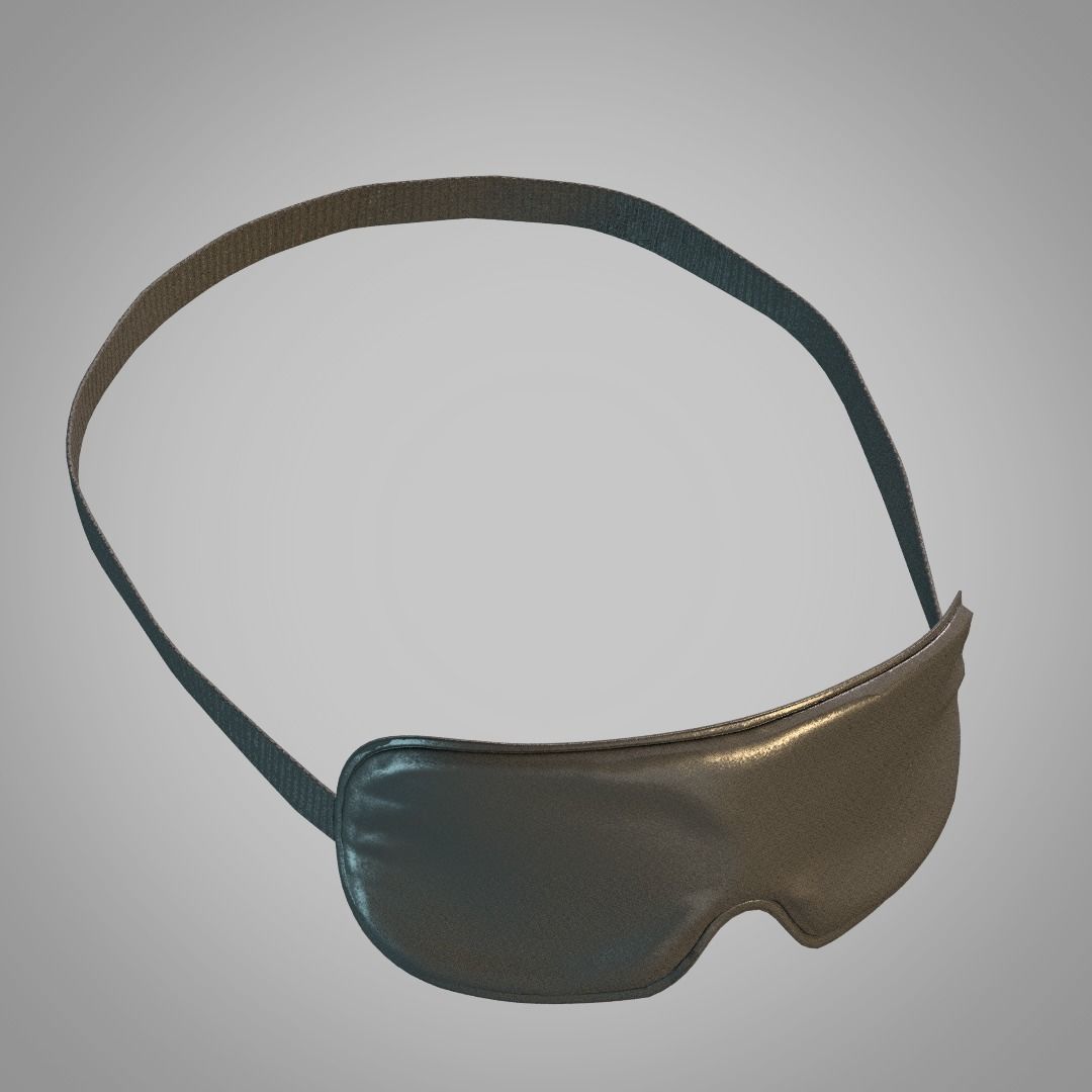 Sleep Mask free 3D model | CGTrader