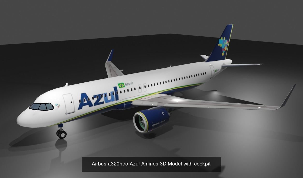Airbus a320neo 15 livery collection VR / AR / low-poly | CGTrader