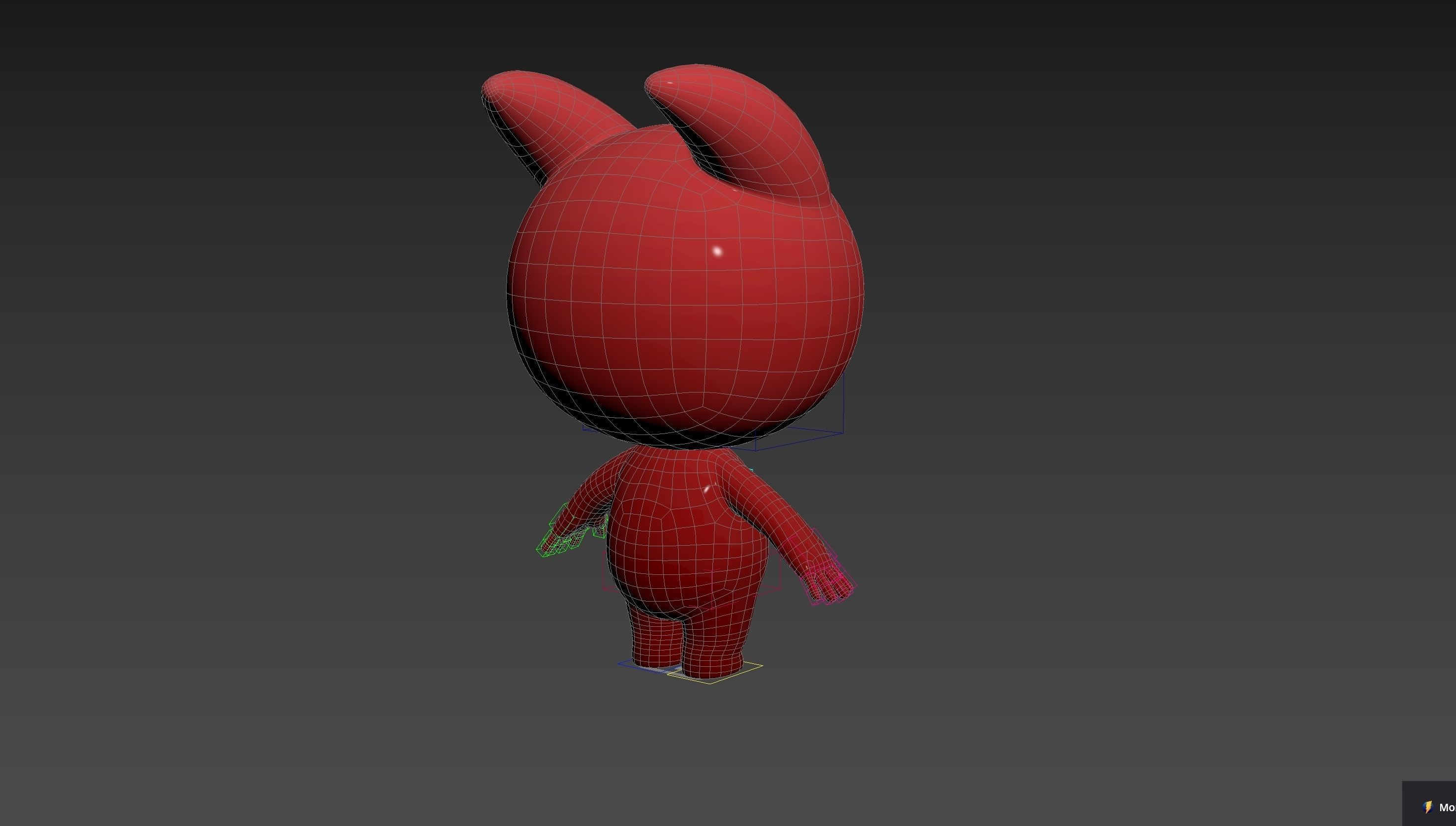 Character259 Rigged Mascot 3D model rigged | CGTrader