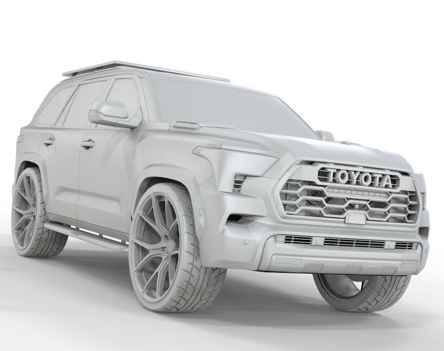 Toyota Sequoia 2023 3D model | CGTrader