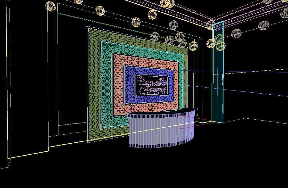 3D model Ramadan Kareeem Entrance VR / AR / low-poly | CGTrader