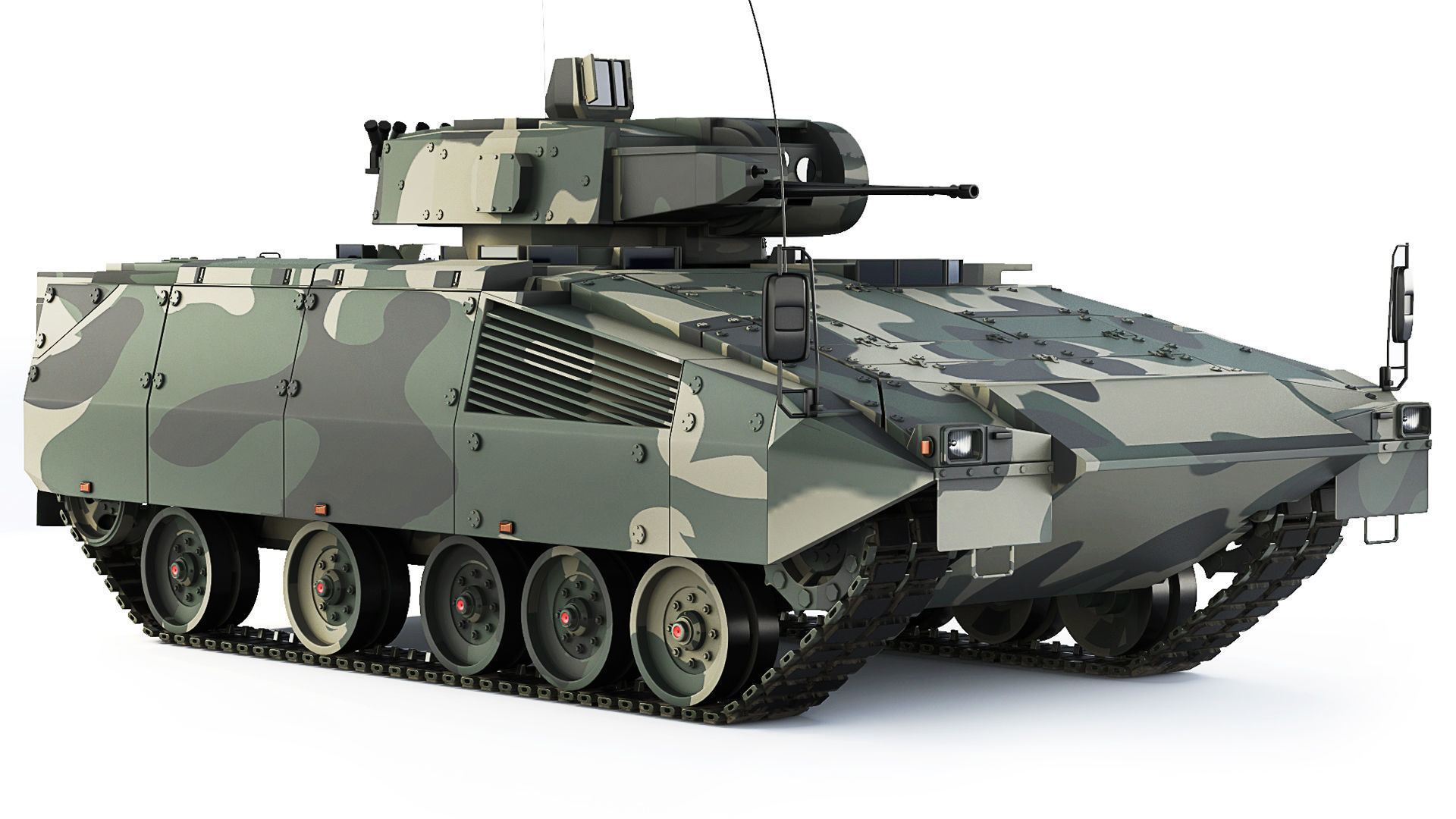 Puma A IFV 2009 3D model | CGTrader